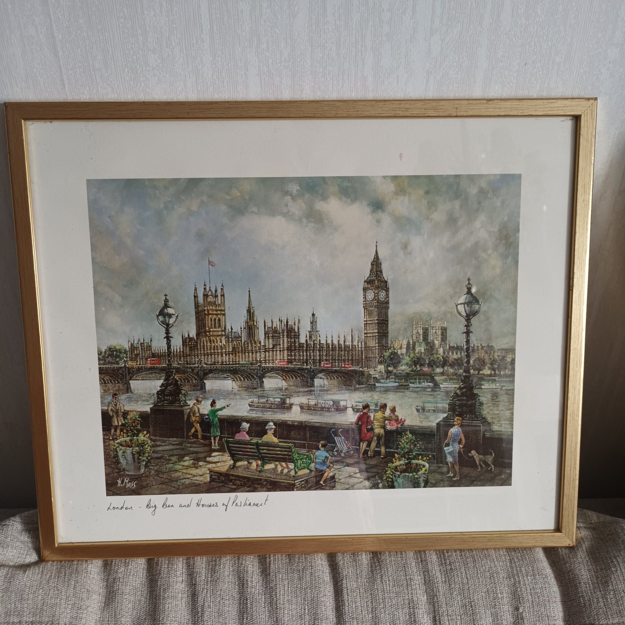 Tavla - London, Big Ben och Houses of Parliament | Köp på Tradera ...