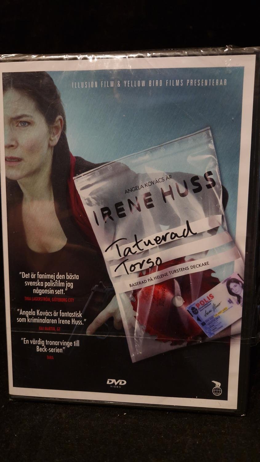 Irene Huss - Tatuerad torso (DVD) NY/Inplastad .. | Köp på Tradera ...