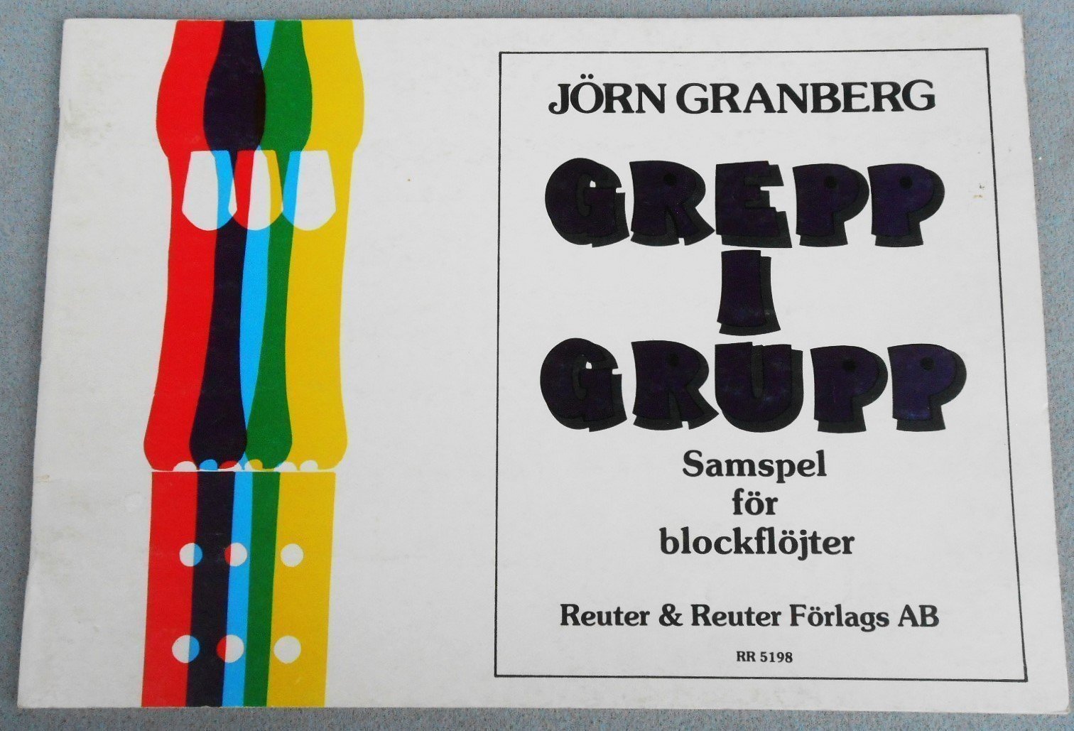 Grepp i Grupp - Jörn Granberg Samspel för block.. | Köp på Tradera ...