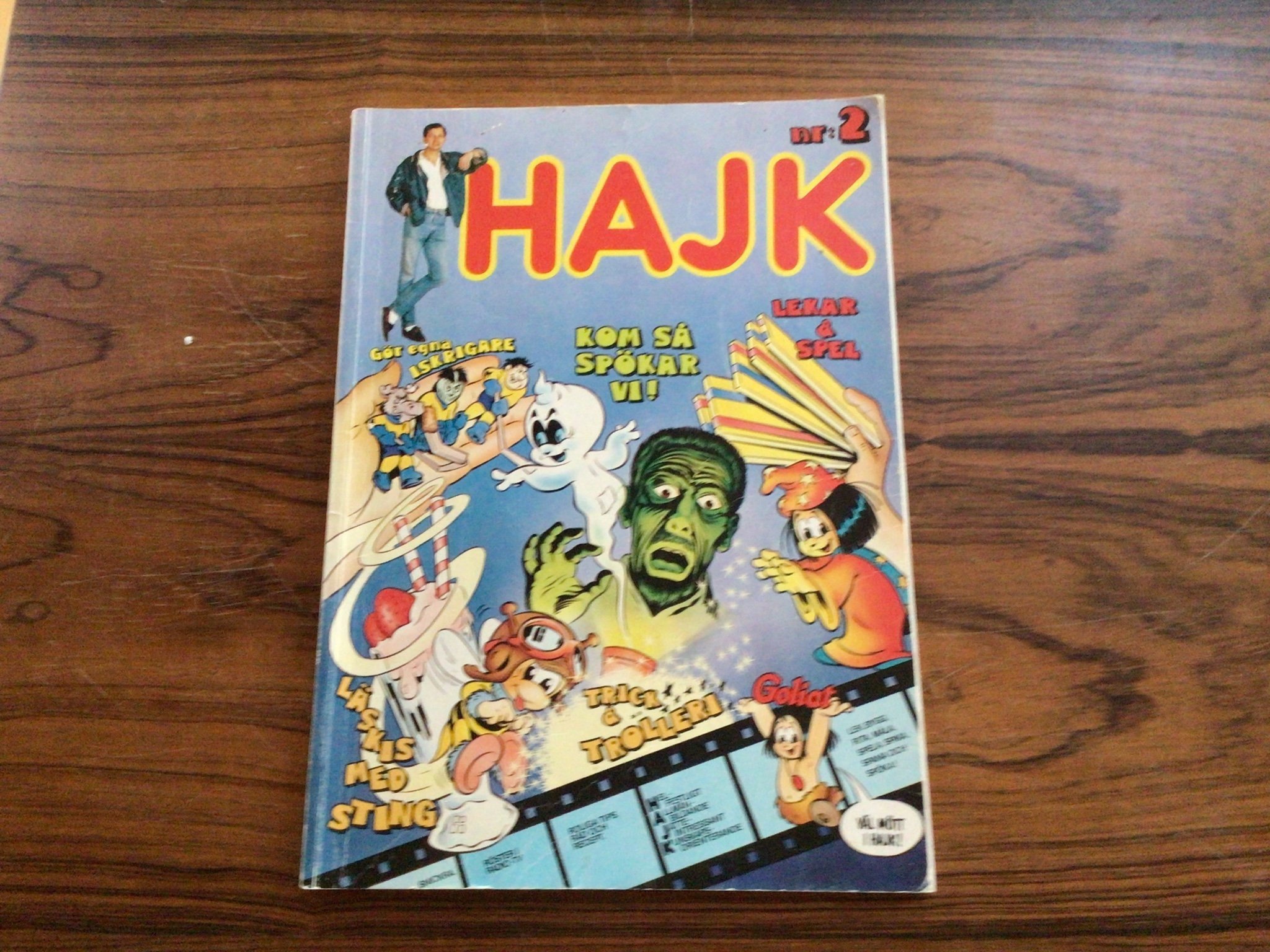 HAJK nr 2- Bengt Alsterlind 1988. Med GOLIAT | Köp på Tradera (609384061)