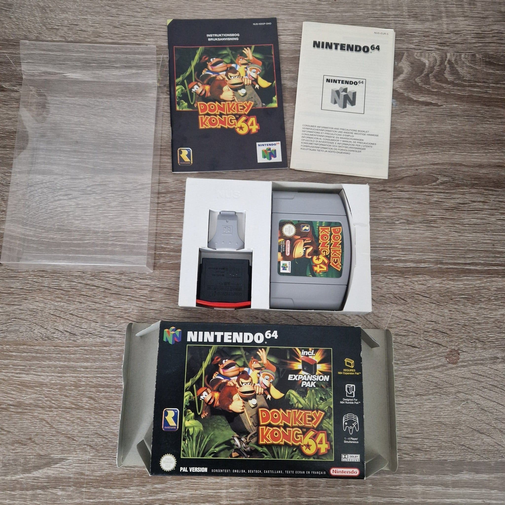 Donkey Kong 64 Nintendo 64 Komplett - Nyskick -.. | Köp på Tradera ...