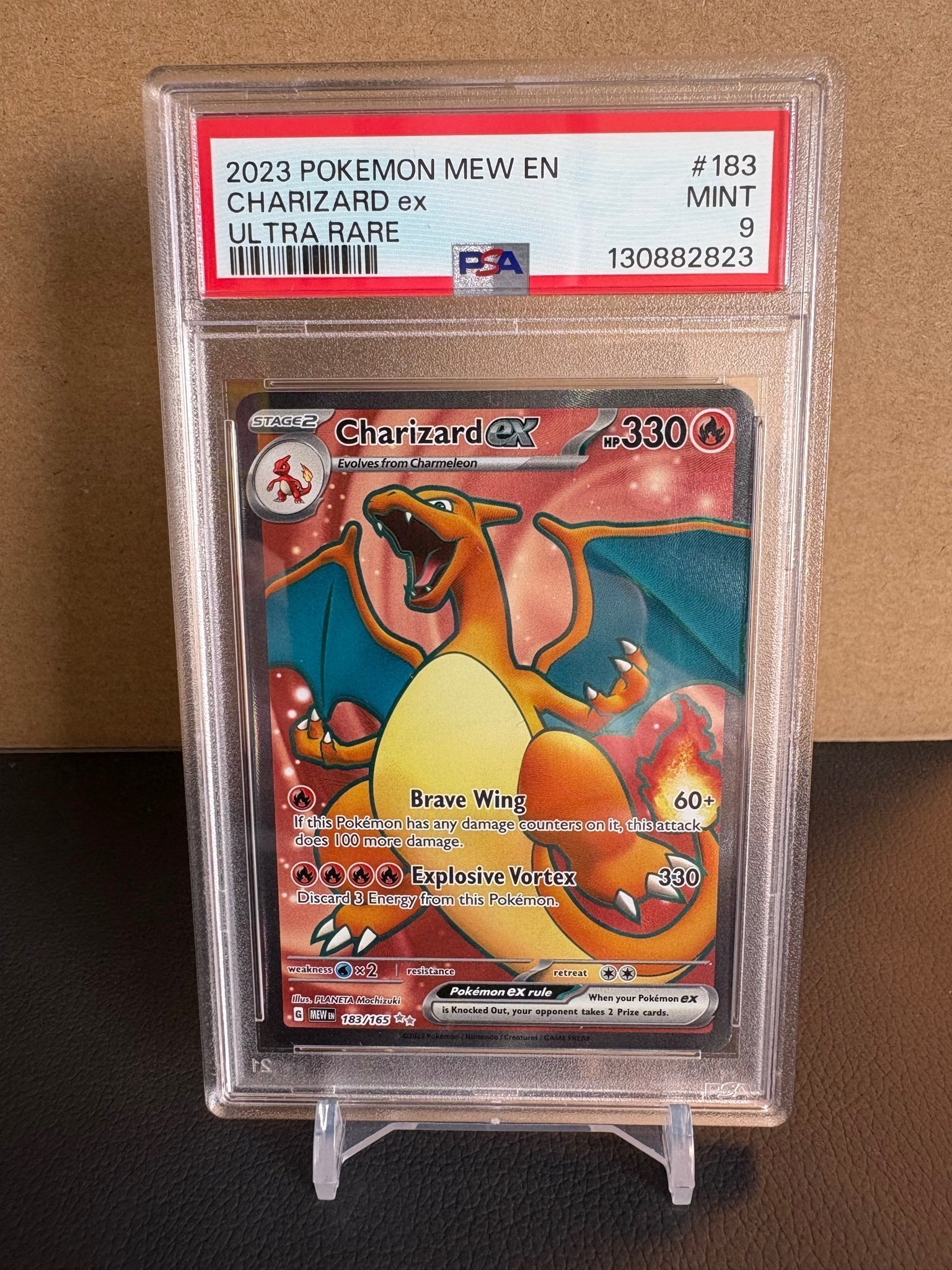 Charizard EX 183/165 - Ultra Rare - 151 - PSA 9 | Köp på Tradera (703660696)