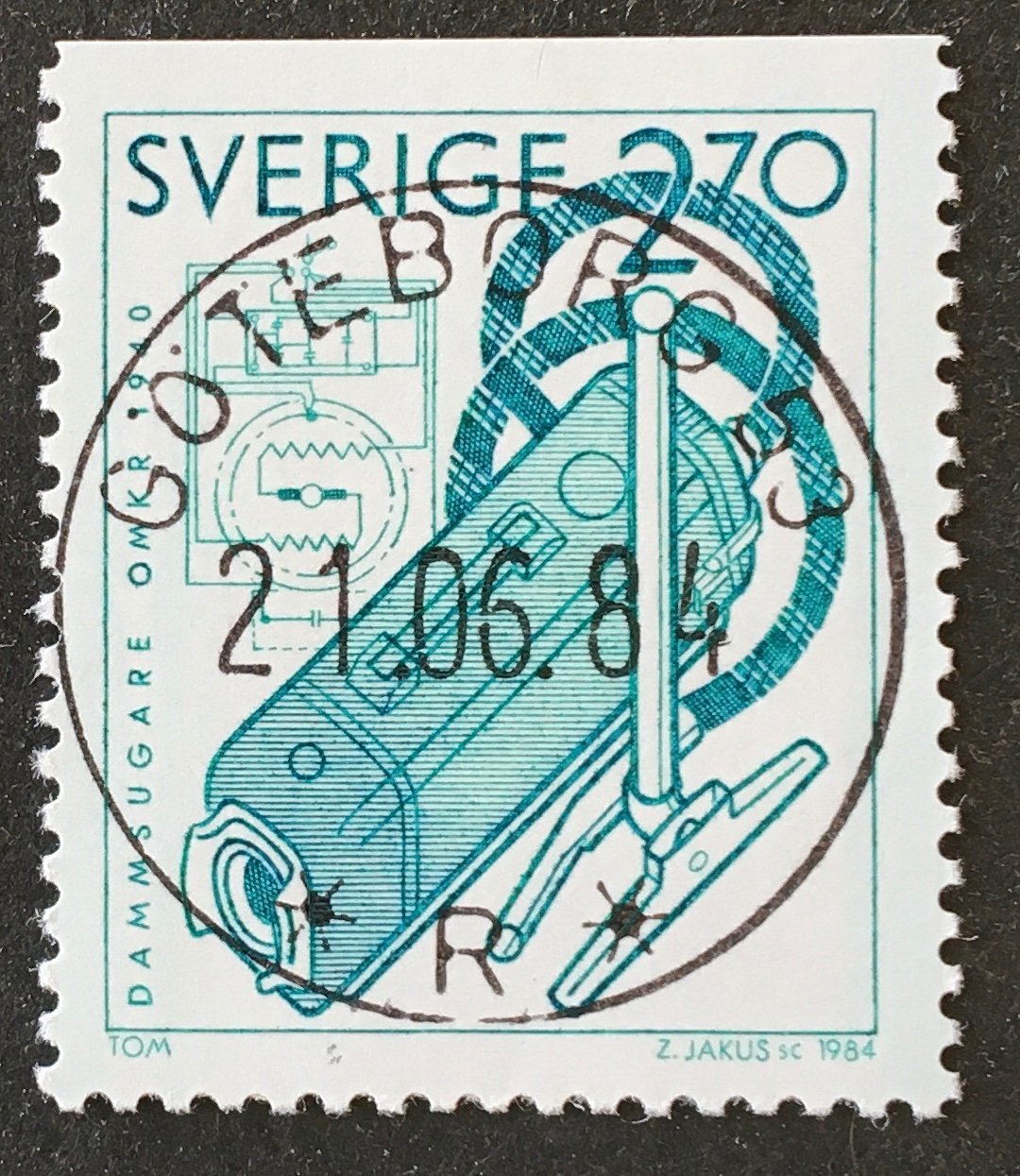 F 1301 GÖTEBORG 53 21.06.84 | Köp på Tradera (733138425)