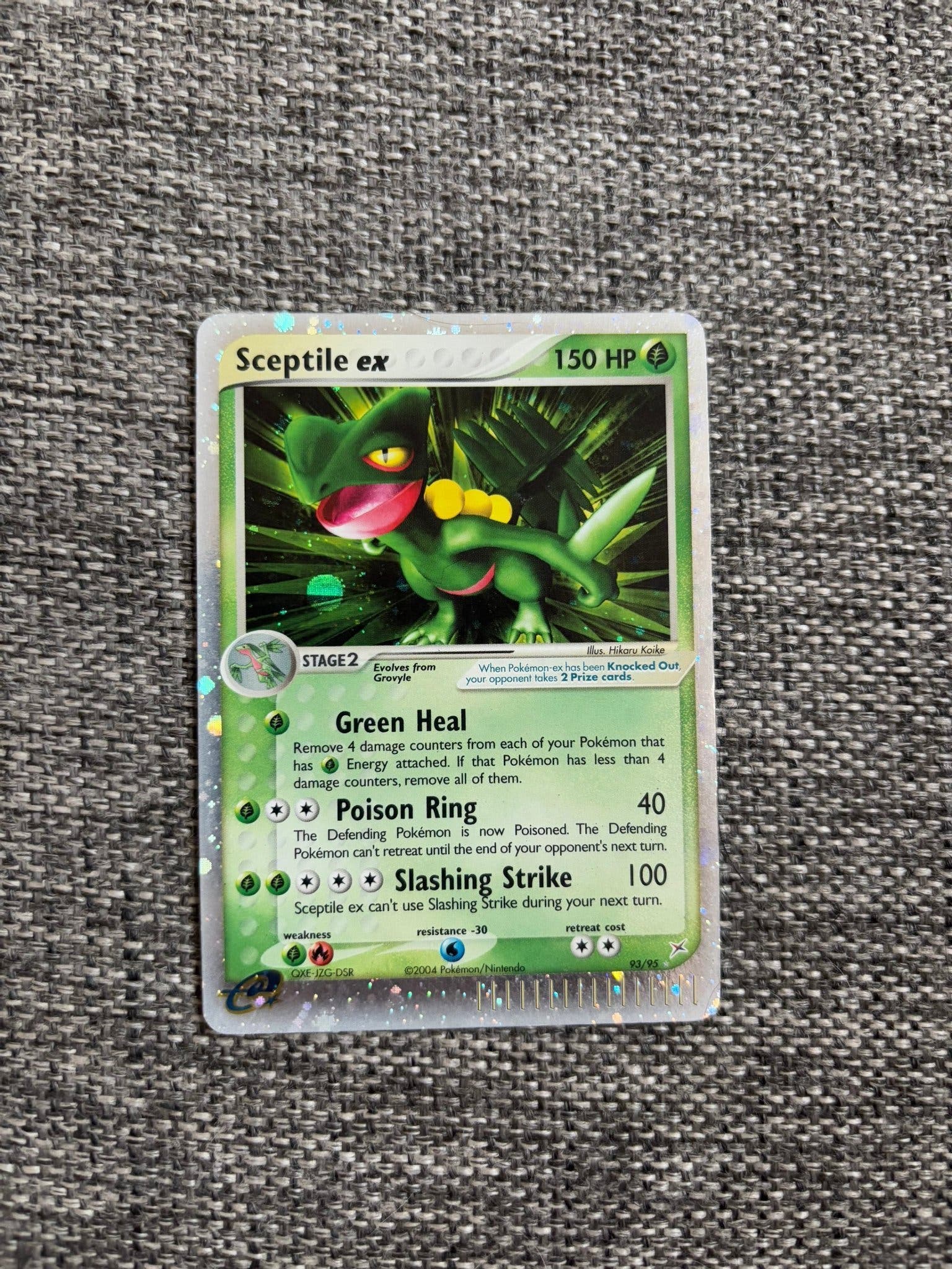 Pokemon - Sceptile EX 93/95 - Team Magma & Team.. | Köp på Tradera ...