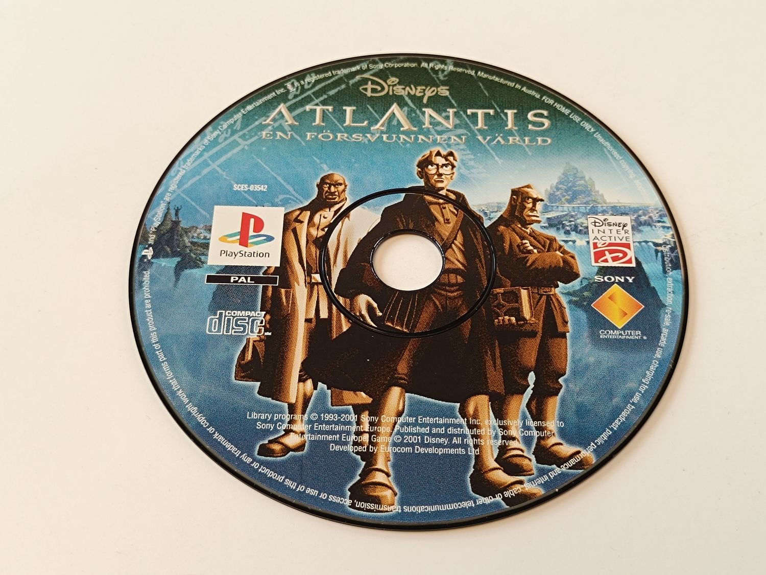 Disneys Atlantis: En försvu.. | Köp från Arcade.Mixtape på Tradera ...