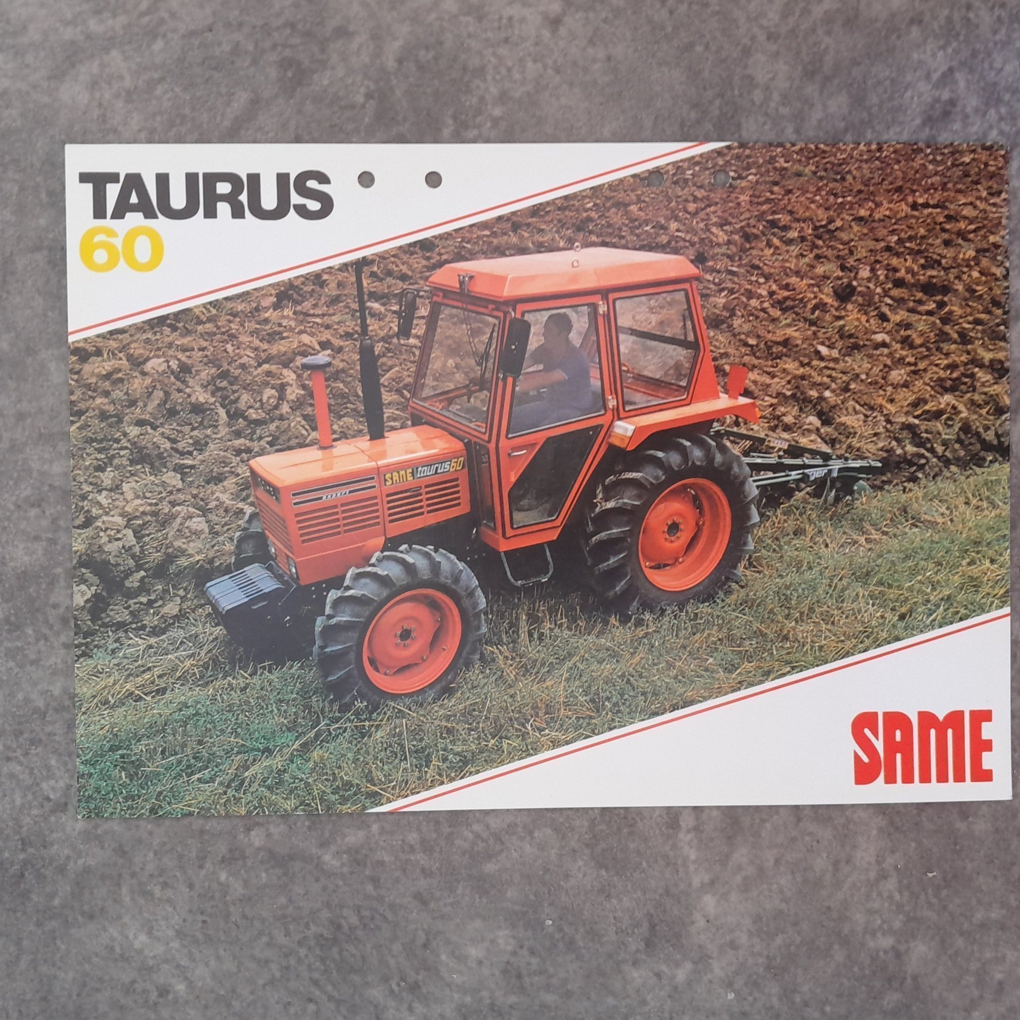 Broschyr SAME Traktor TAURUS 60 | Köp på Tradera (693254742)