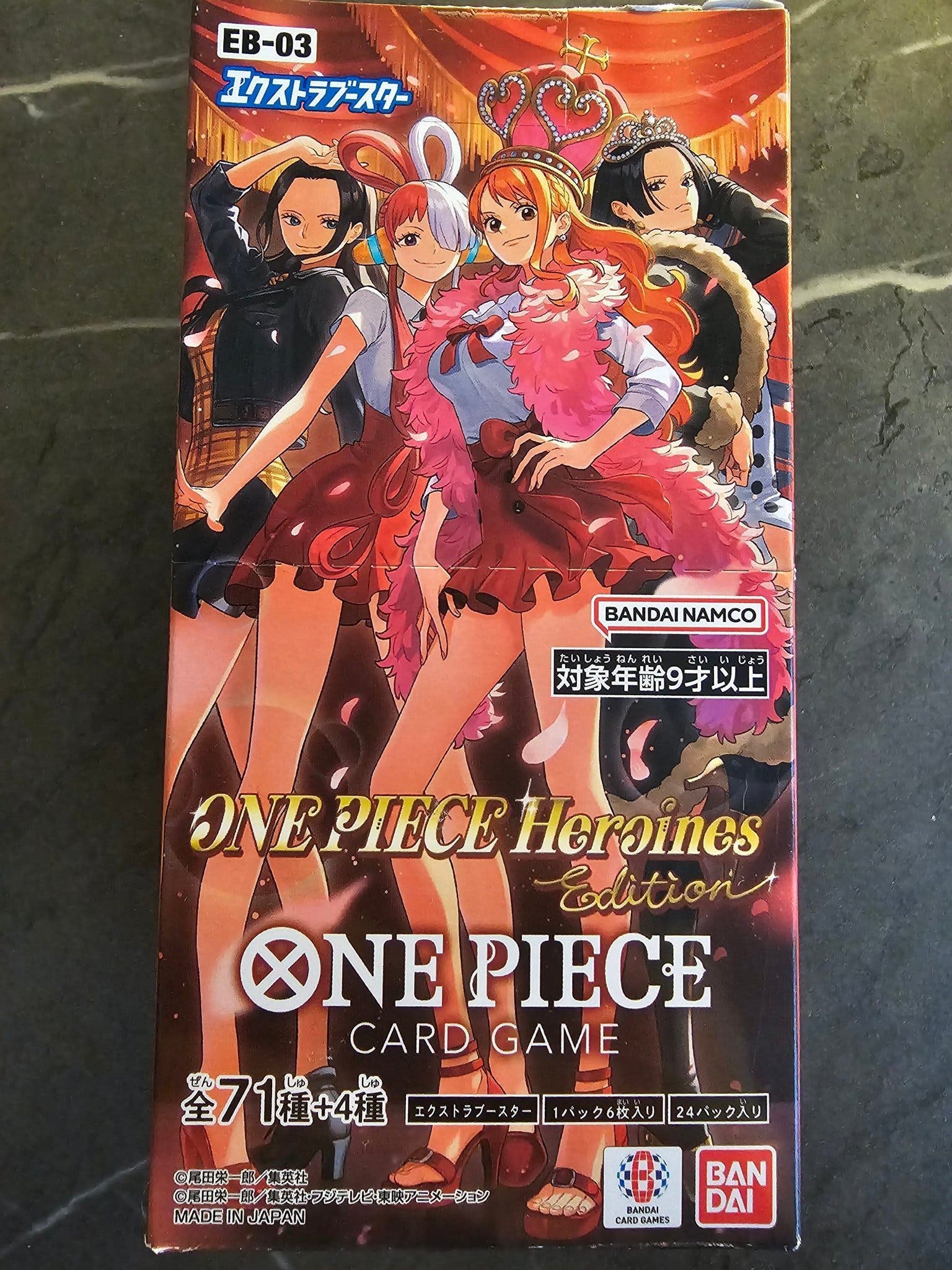 One Piece EB03 Heroines Edition Booster Box (JP) | Köp på Tradera ...