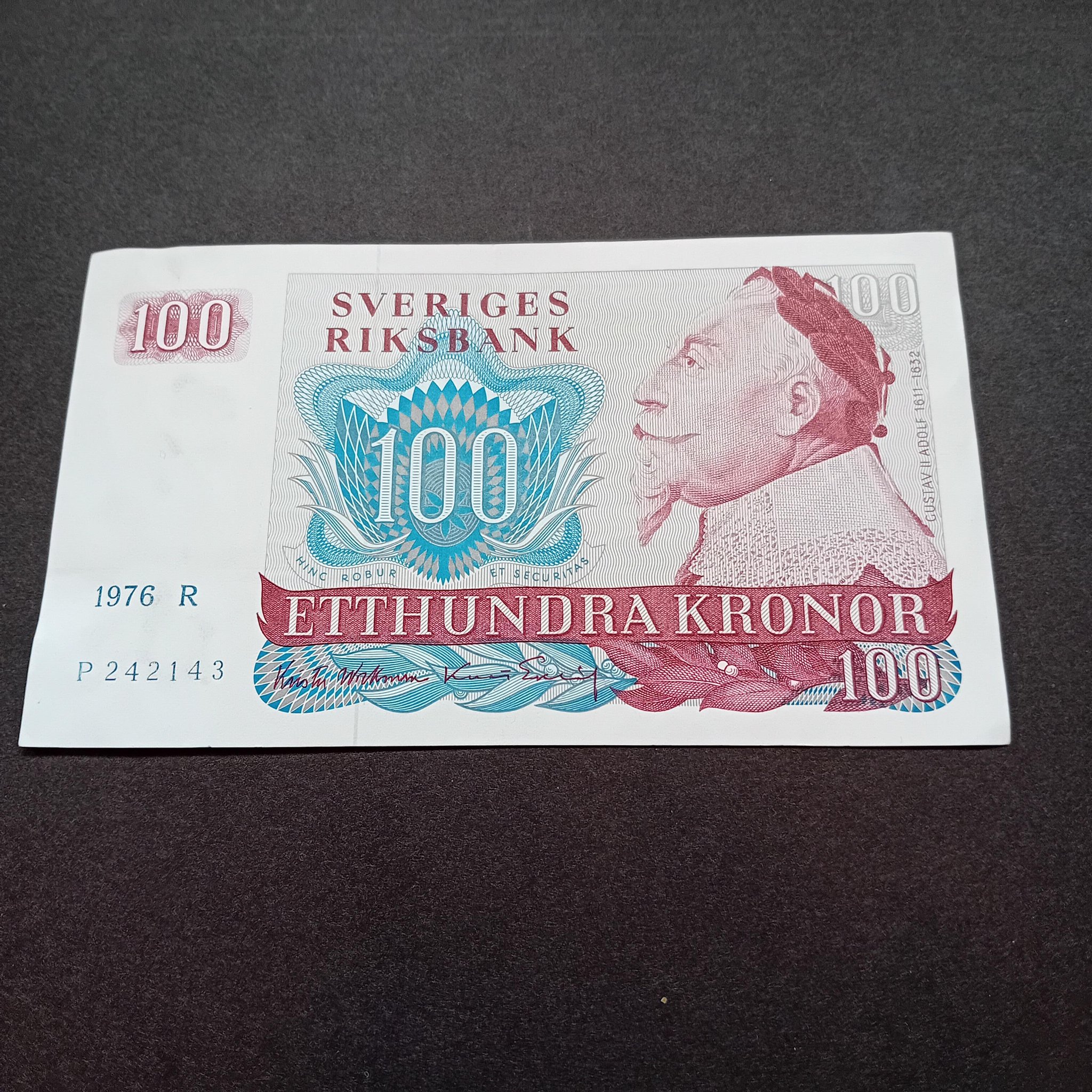 HUNDRALAPP från 1976 OVIKT men li.. | Köp från KLOCKANS på Tradera ...