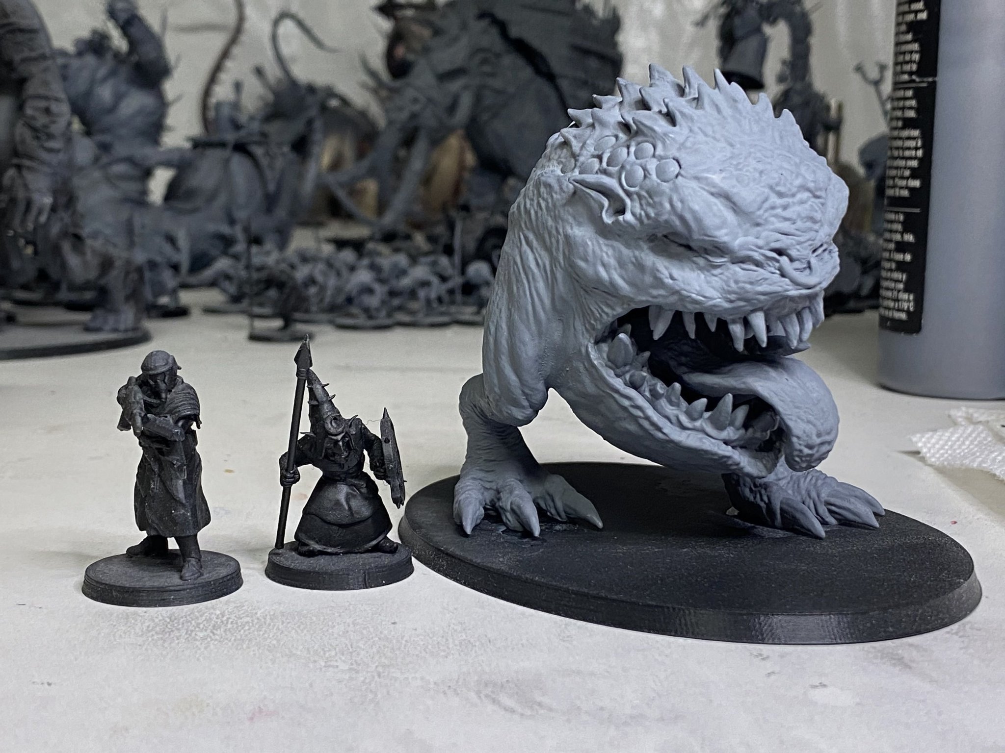 Warhammer 40K/ Warhammer / figurspel / Giant Squig 1st