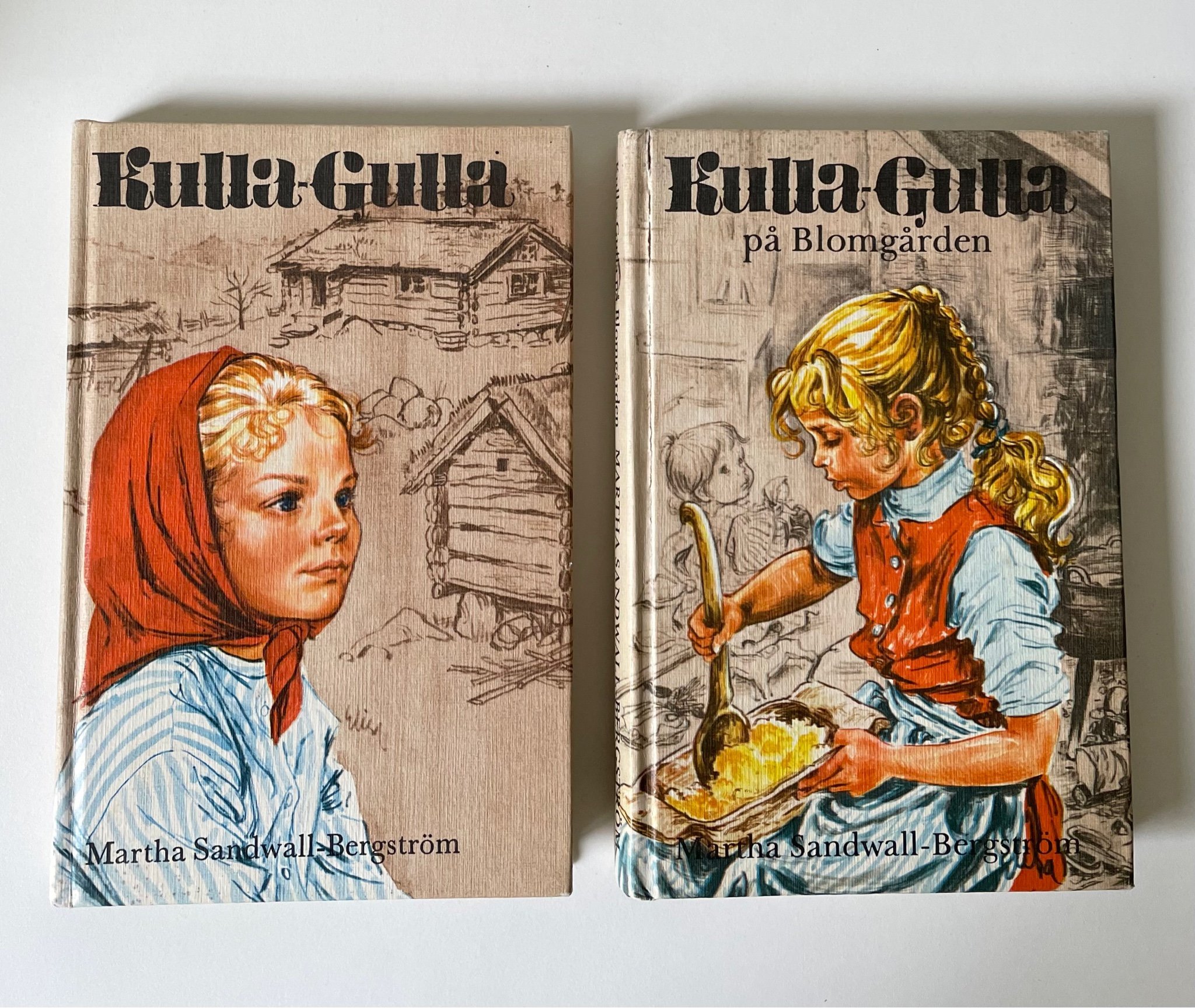 Kulla-Gulla och Kulla-Gulla på Blomgården 2 böc.. | Köp på Tradera ...