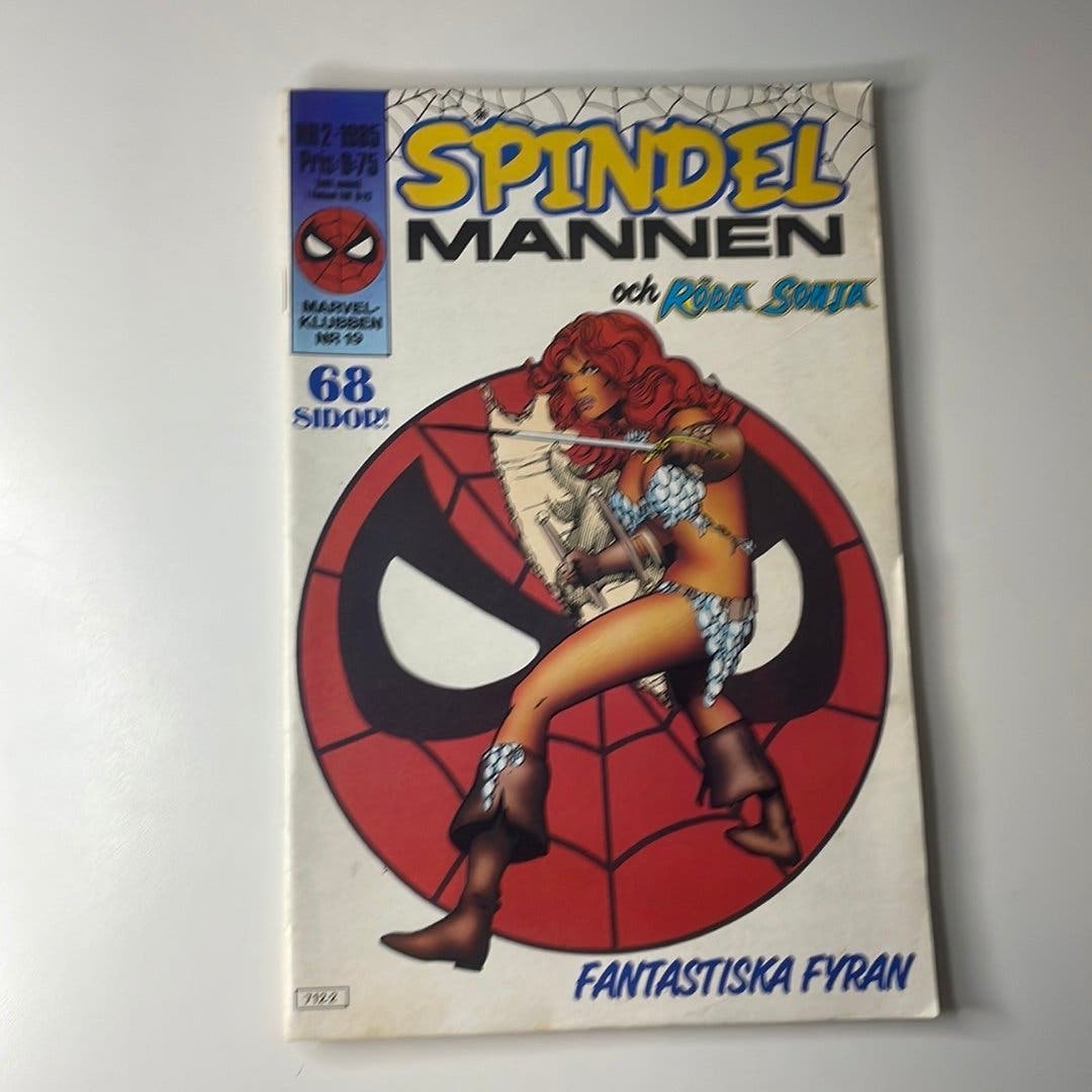 Serietidning Spindelmannen och Röda Sonja, 1985.. | Köp på Tradera ...