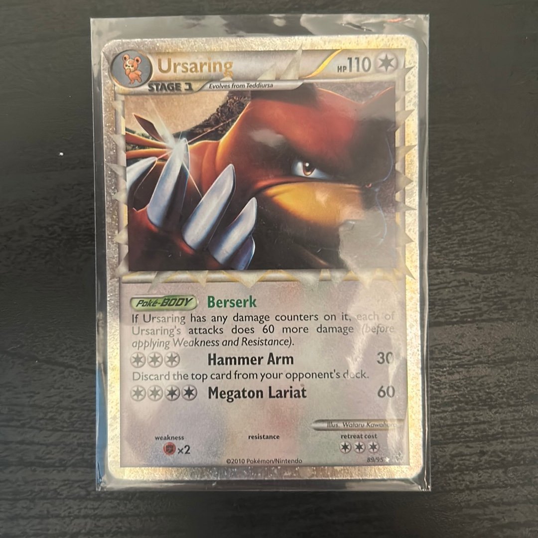 Ursaring 89/95 HS—Unleashed Pokemonkort | Köp på Tradera (733445663)