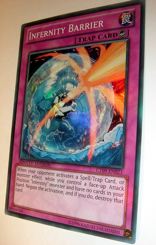 Negates Infernity Barrier