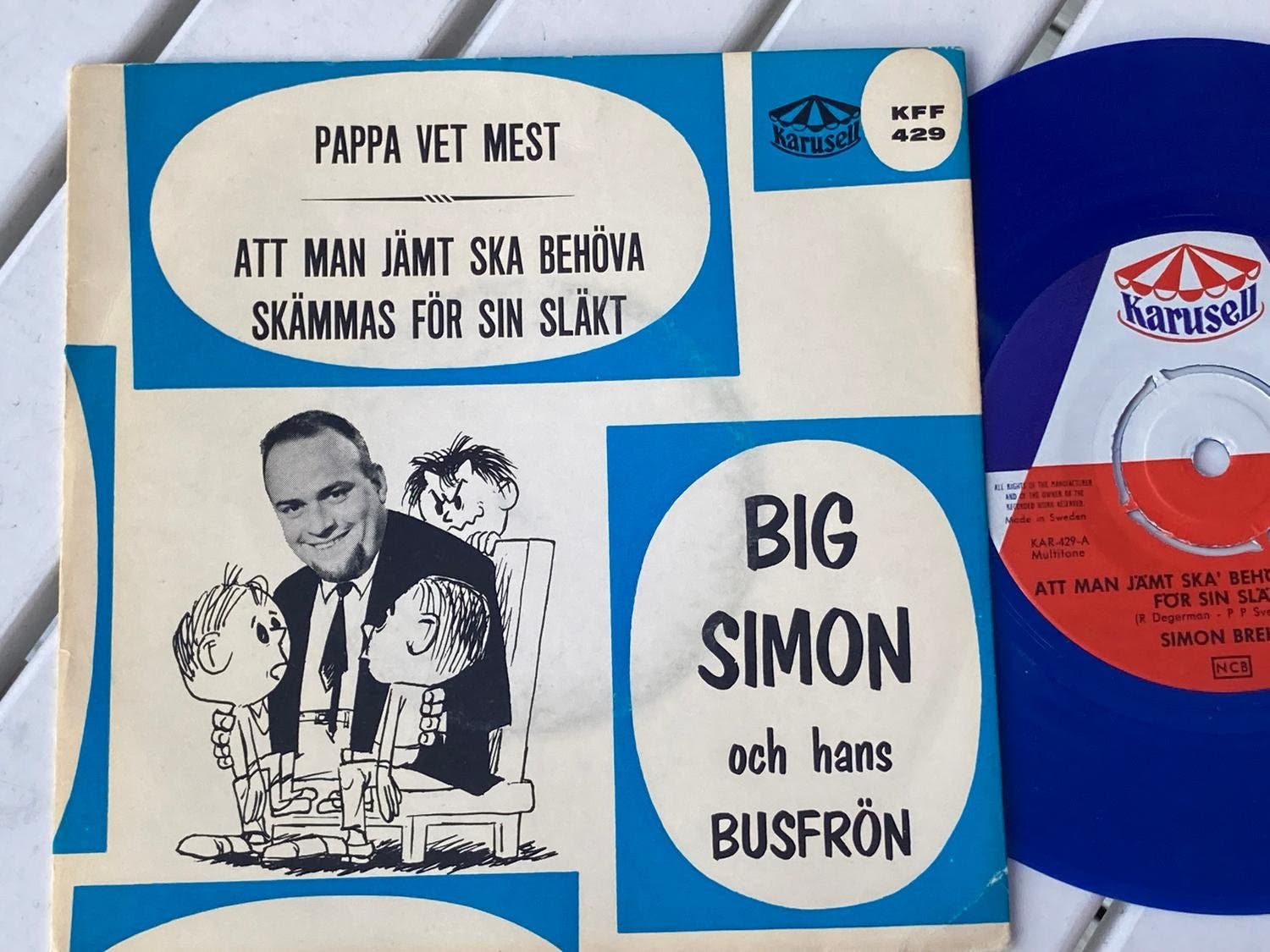 BIG SIMON AND HIS BUSFRÖN - PAPPA VET MEST 7" 1.. | Köp på Tradera ...