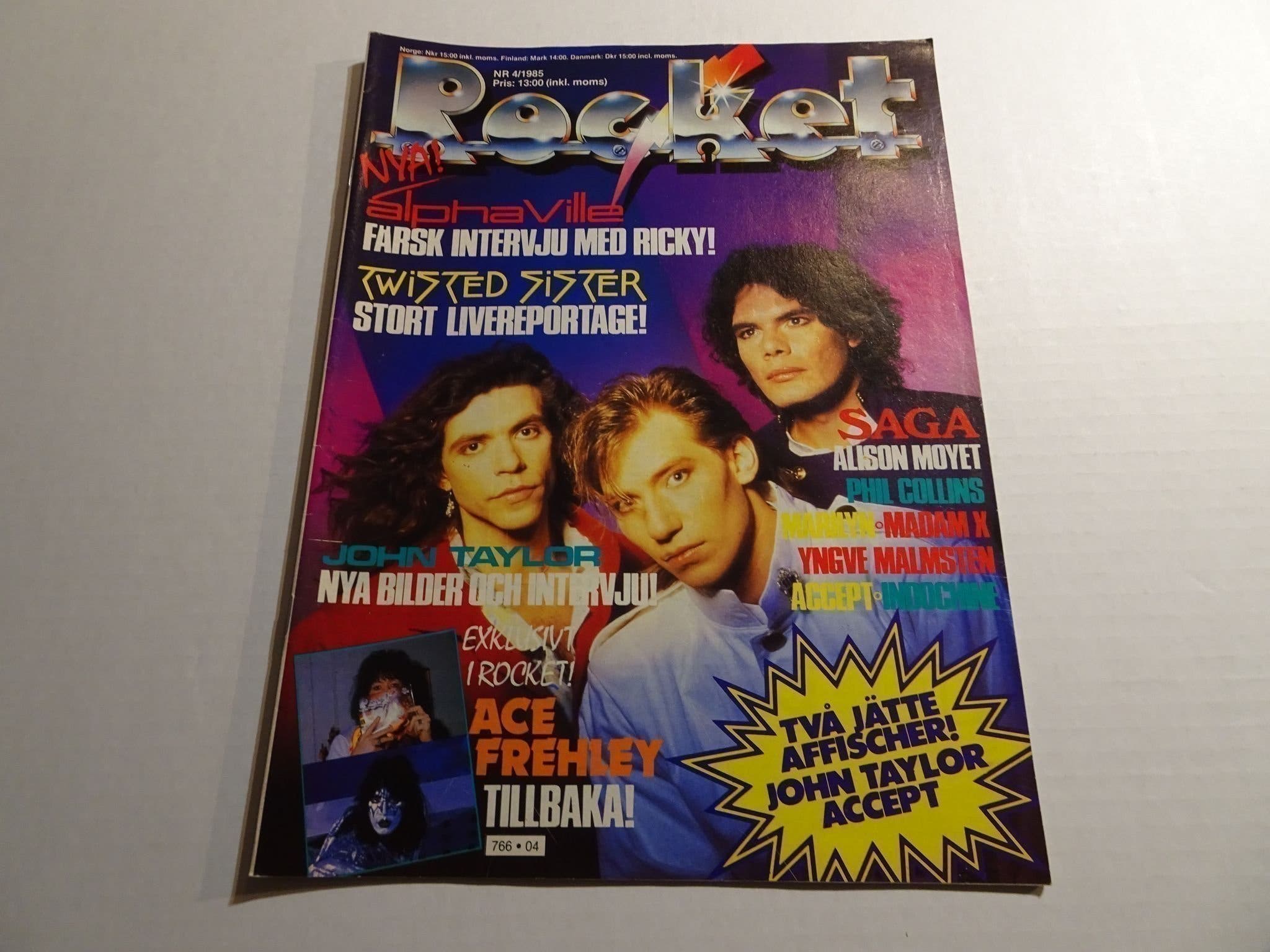 ROCKET # 4-1985 - Alphaville,Accept, Ace Frehle.. | Köp på Tradera ...