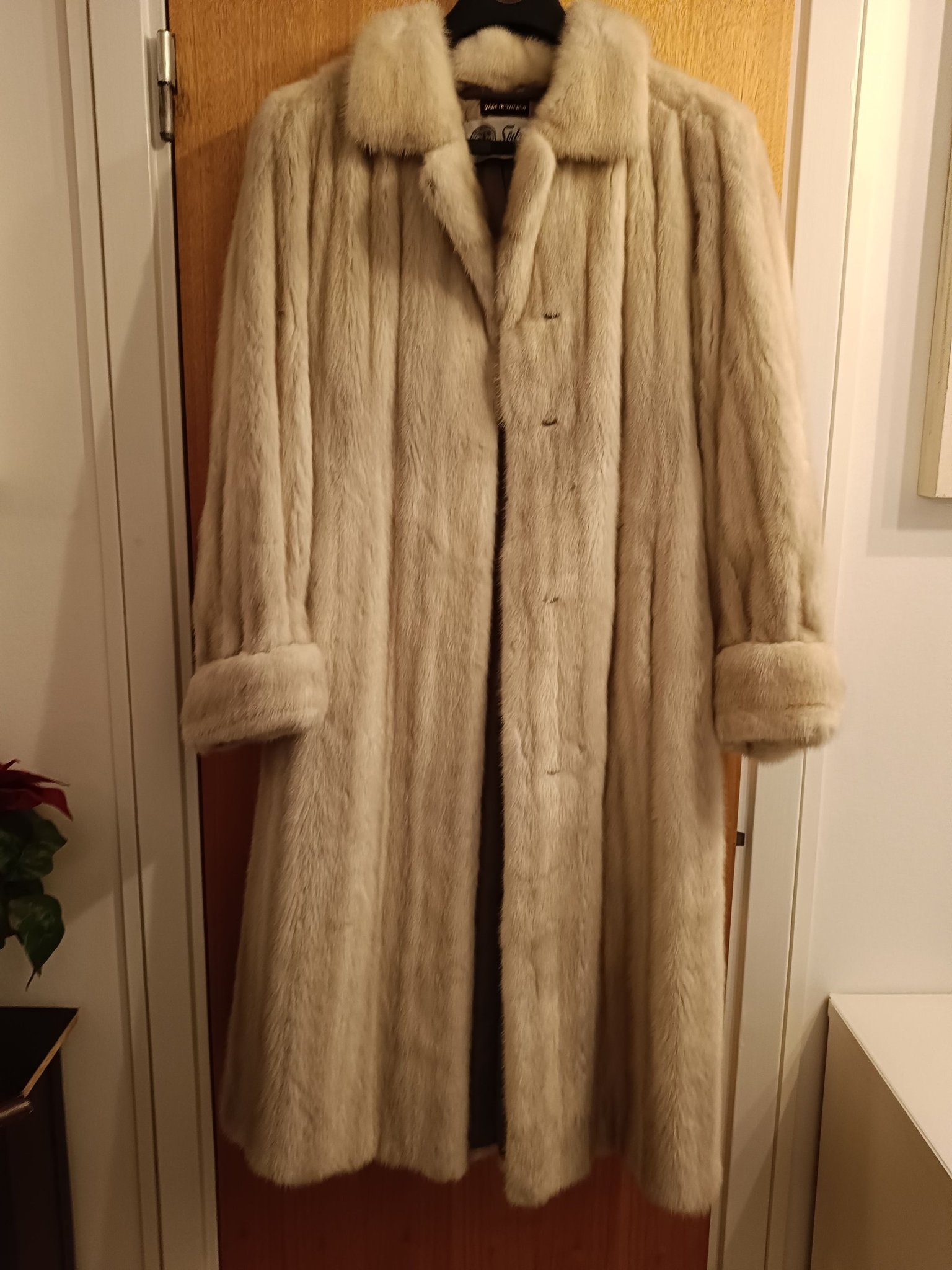 Svensk Päls Kappa beige | Köp på Tradera (710247600)