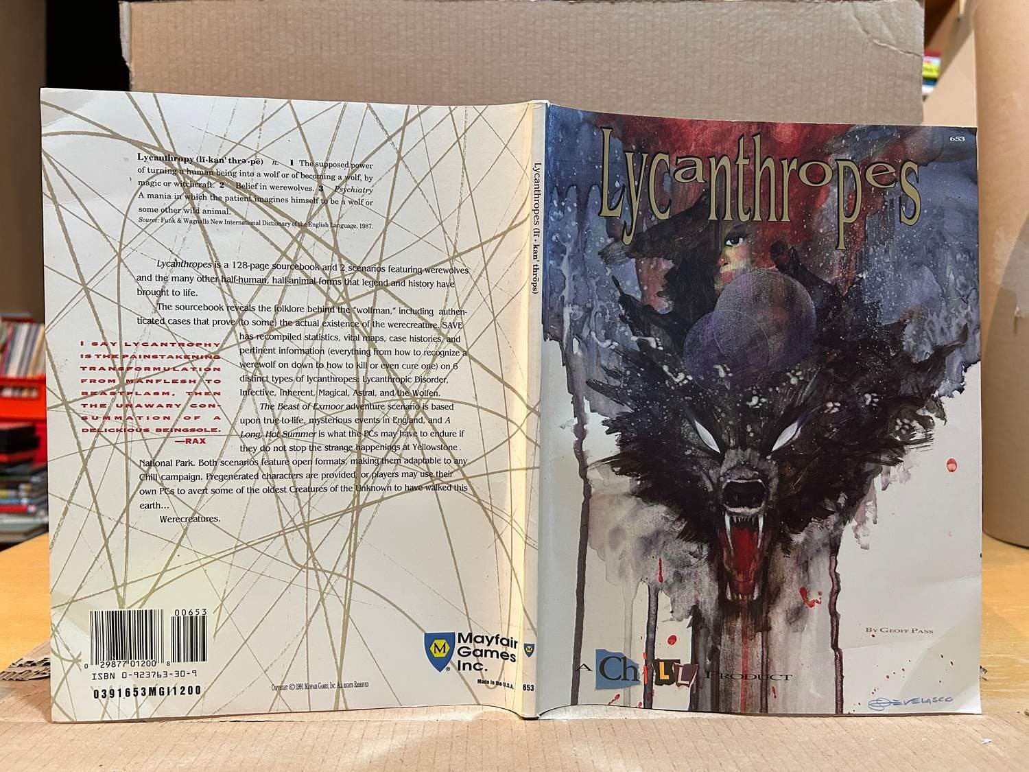Se produkter som liknar Lycanthropes by Geoff Pass Ma.. på Tradera ...