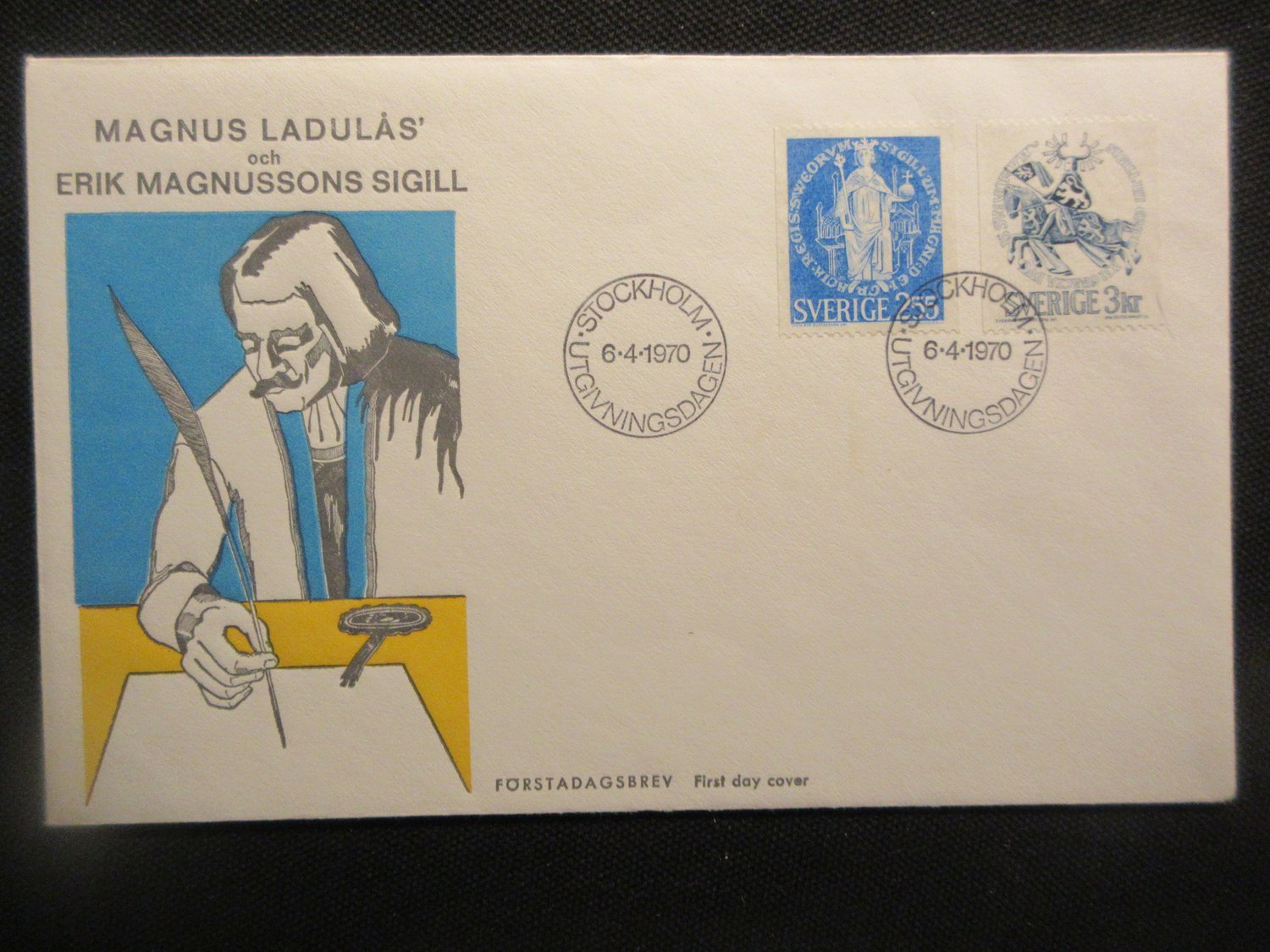 ÄLDRE FDC (1970) MAGNUS LADULÅS OCH ERIK MAGNUS.. | Köp på Tradera ...