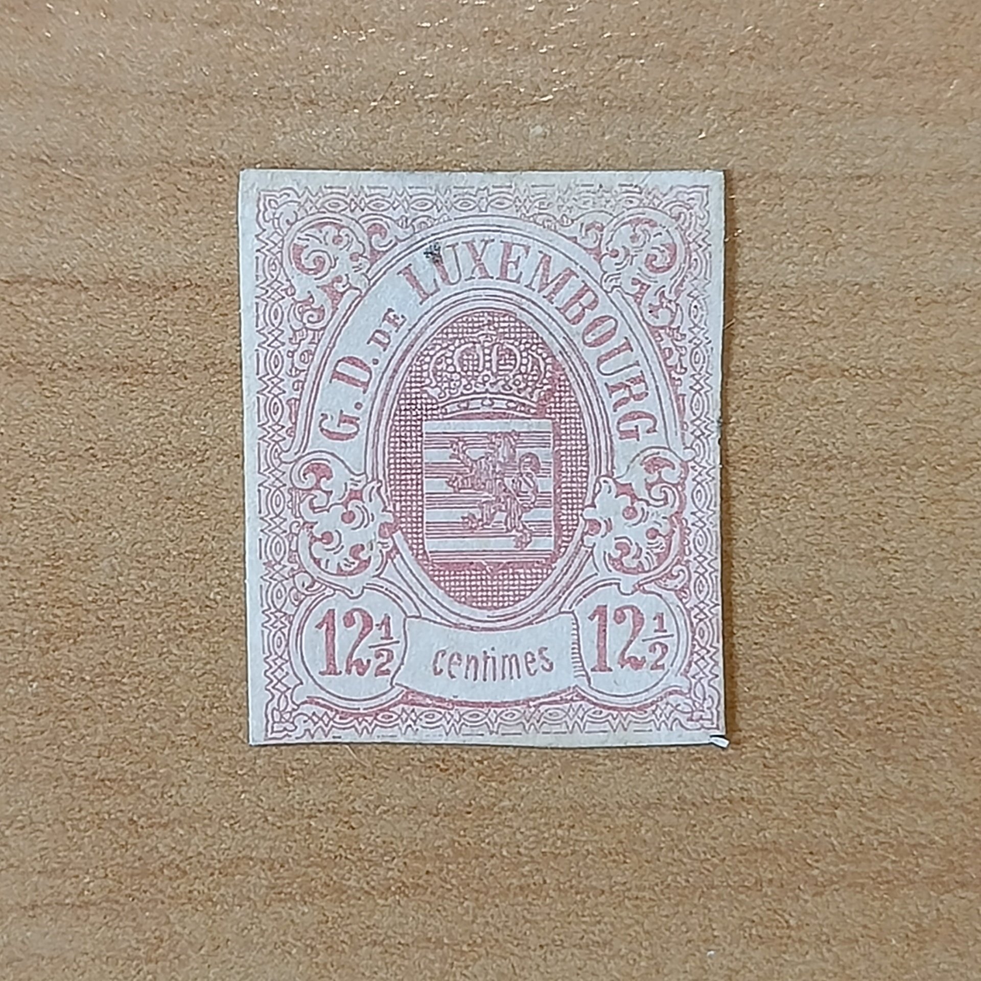 Luxemburg 1859-64 Yv Mi 7 MH OG cat 350 € (980) | Köp på Tradera ...