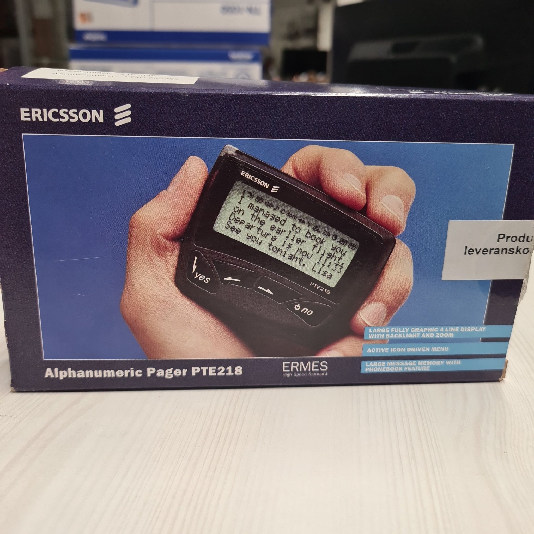 Ericsson PTE218 Pager / .. | Köp från recomputeitnordic på Tradera ...