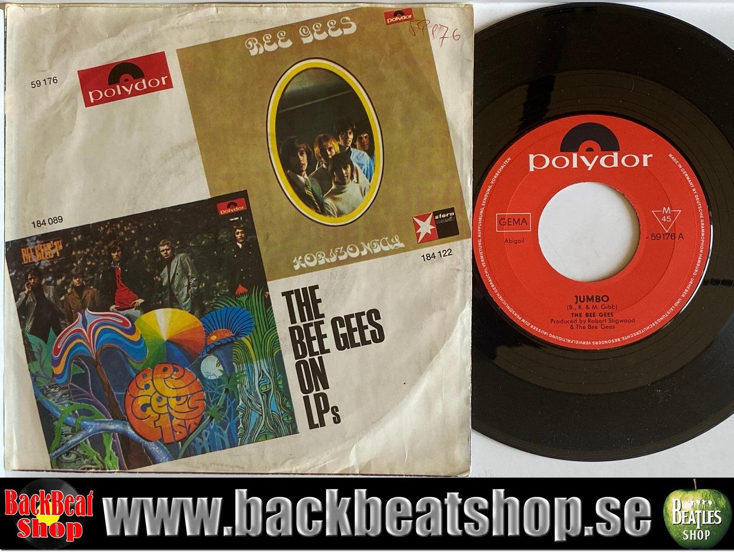 BEE GEES - JUMBO / THE SINGER SAN.. | Köp från backbeat på Tradera ...