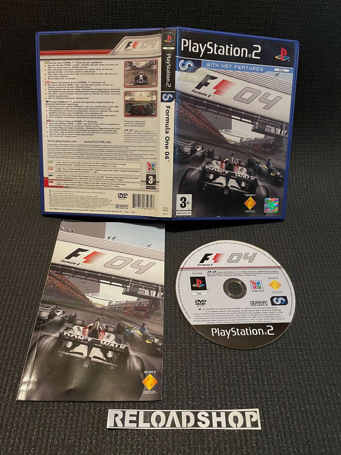 Formula One 04 - NORDIC PS2 - .. | Köp från RELOAD_SHOP på Tradera ...