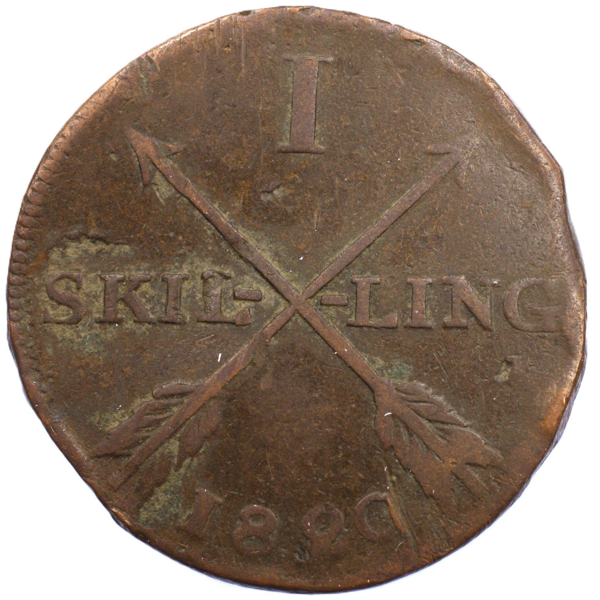 Karl XIV Johan - 1 Skilling 1820 -.. | Köp från NumisCL på Tradera ...