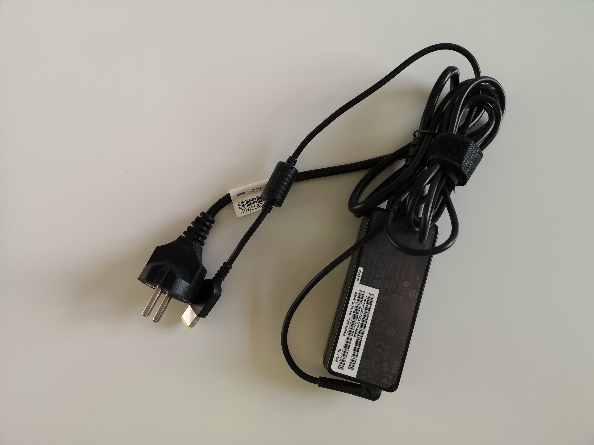 Lenovo ADLX65NLC3A original datorladdare (370961473) ᐈ Köp på Tradera