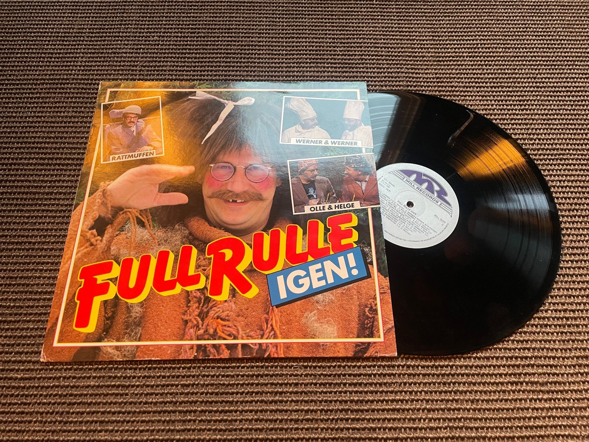 LP SVEN MELANDER FULL RULLE IGEN! ÅKE CATO JON .. | Köp på Tradera ...