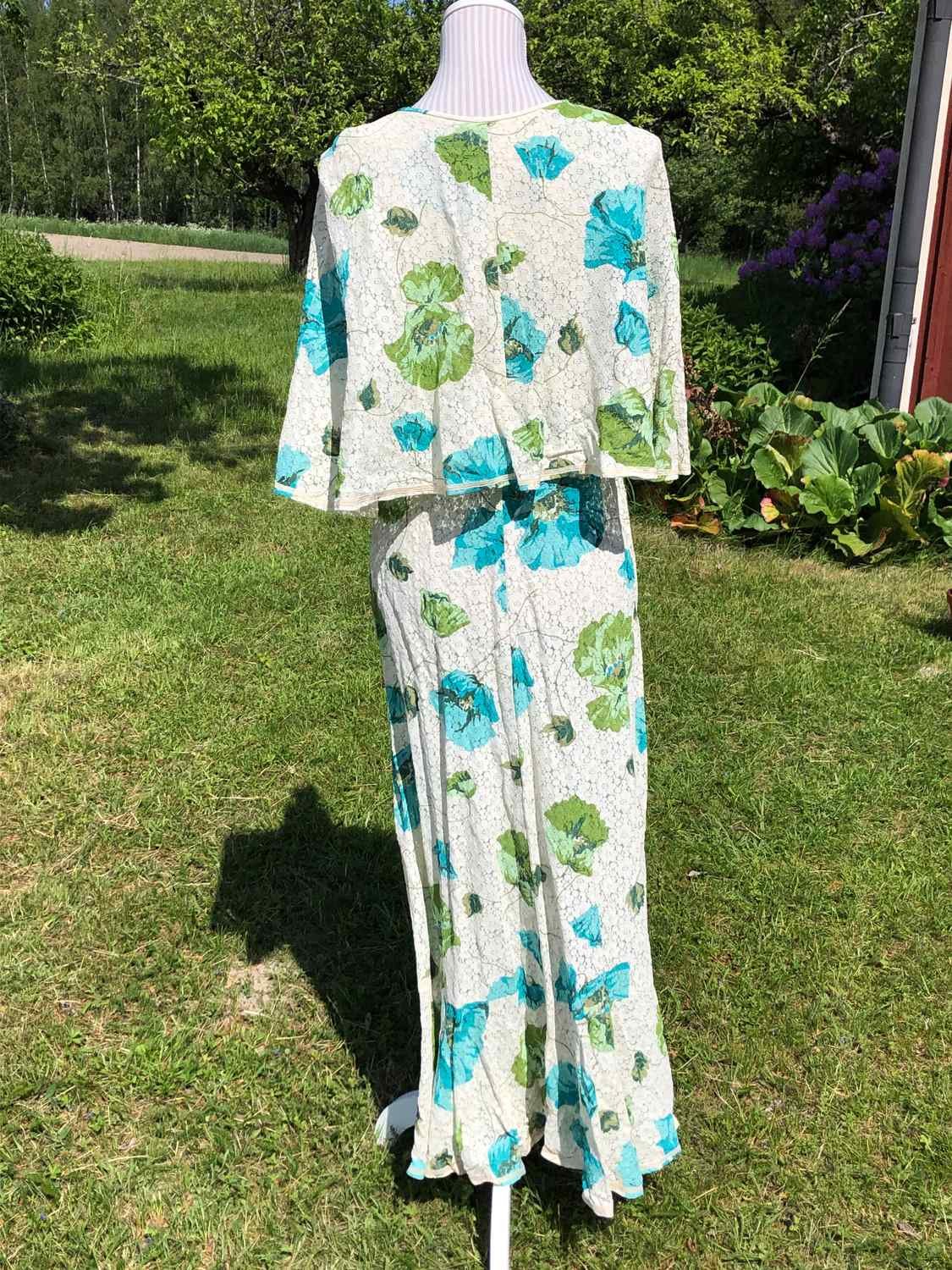 Retro vintage klänning Anna .. | Köp från Vintagetraden på Tradera ...