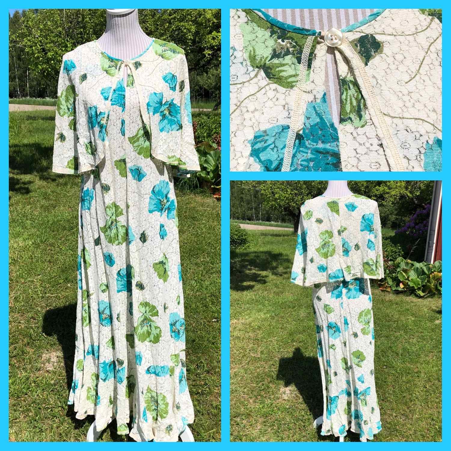 Retro vintage klänning Anna .. | Köp från Vintagetraden på Tradera ...