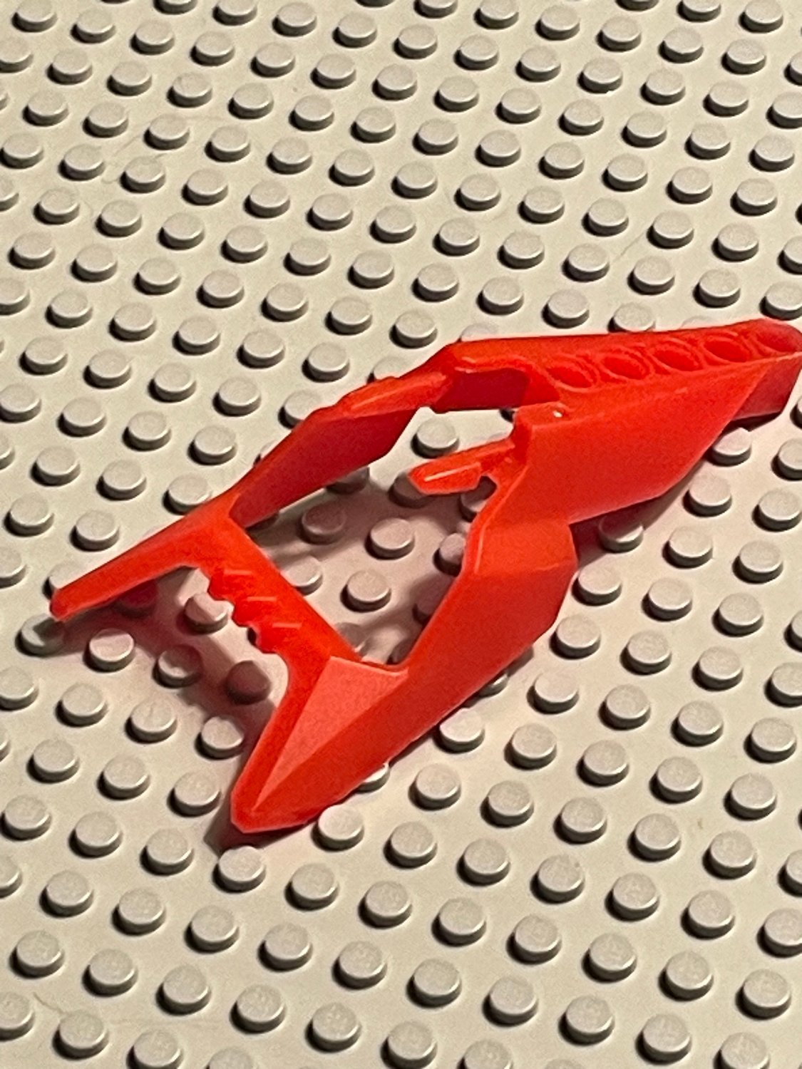 Red Bionicle Head Connector Block Eye/Brain Sta.. | Köp på Tradera ...