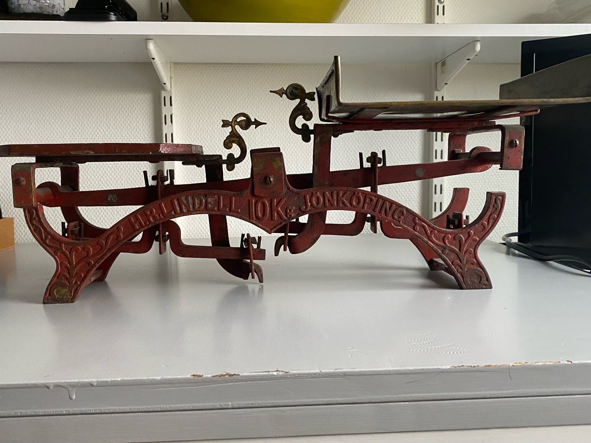 Gammal fin Våg, H.R. Lindell 10kg Jönköping | Köp på Tradera (712533114)