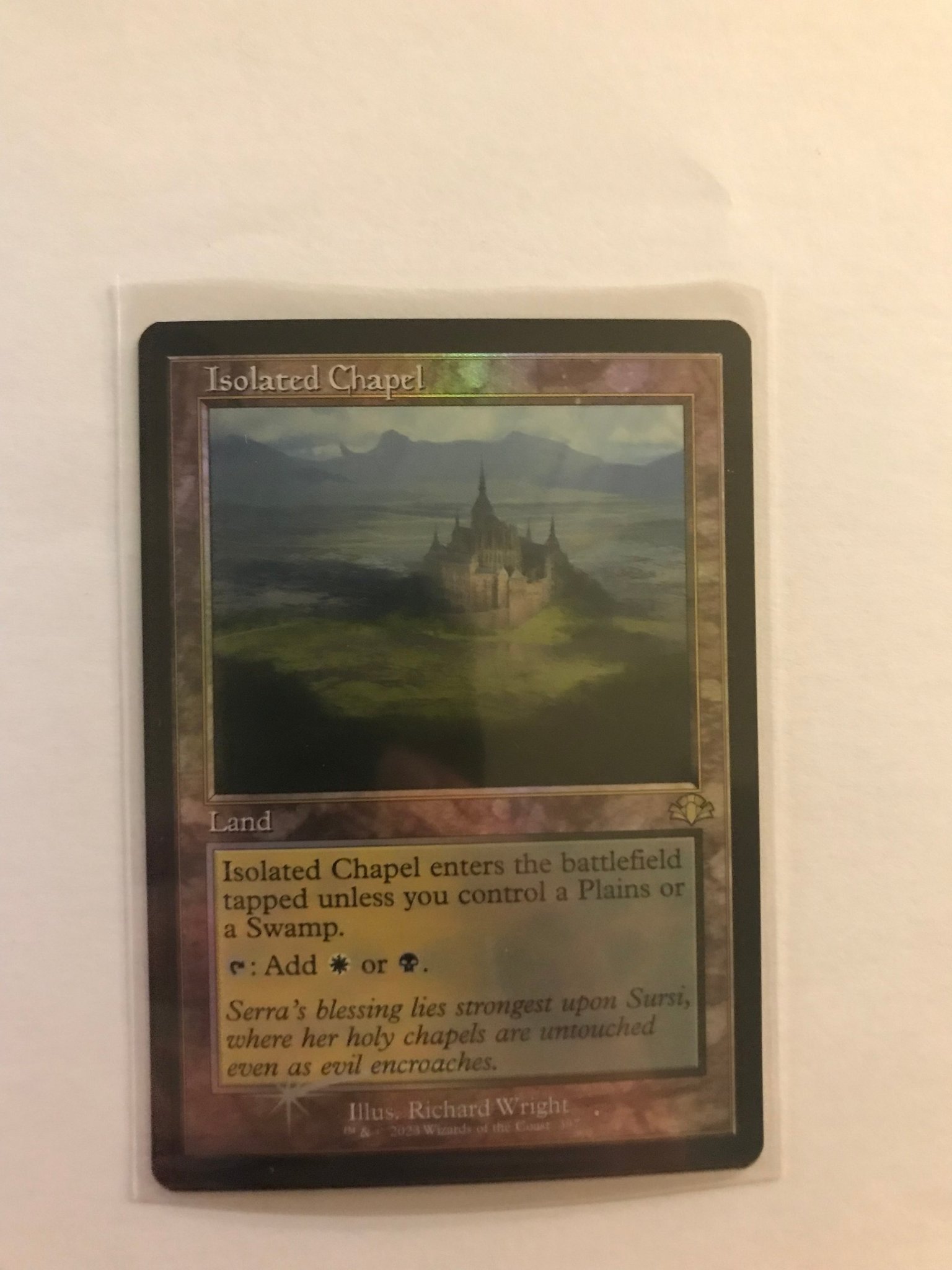 Magic the Gathering - Isolated Chapel - Dominar.. | Köp på Tradera ...
