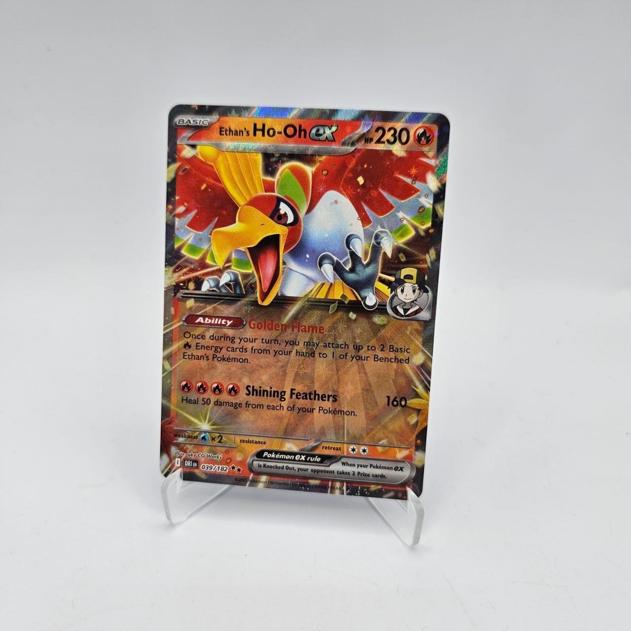 Ethan's Ho-Oh ex 039/182 Destined Rivals, Pokém.. | Köp på Tradera ...