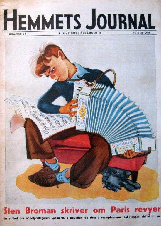 H-J 1937-34 Isak Dinesen.Josephine Baker.Nobel .. | Köp på Tradera ...