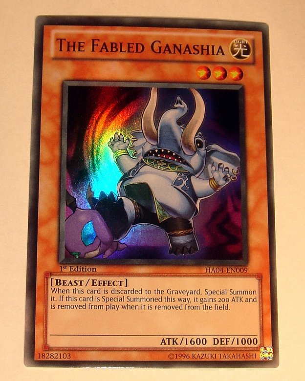 The Fabled Ganashia NYTT YU-GI-OH .. | Köp från caprod2 på Tradera ...