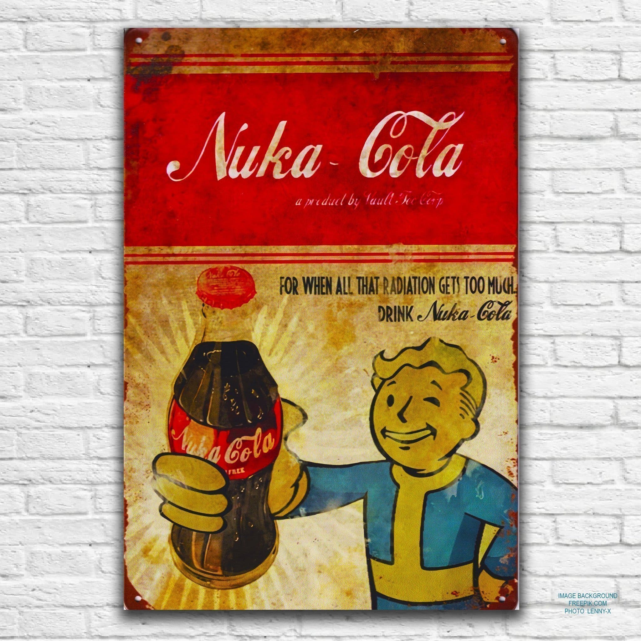Se produkter som liknar FallOut - Vault Boy - Nuka Co.. på Tradera ...