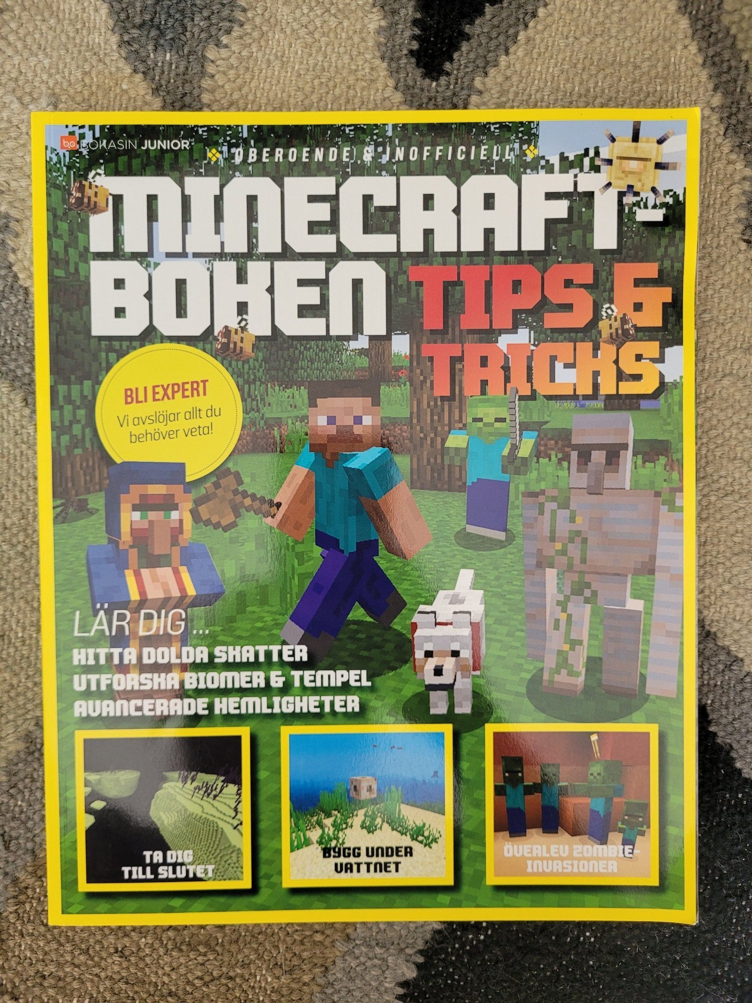 Se produkter som liknar Minecraft-boken 6: Tips & Tri.. på Tradera (692837067)