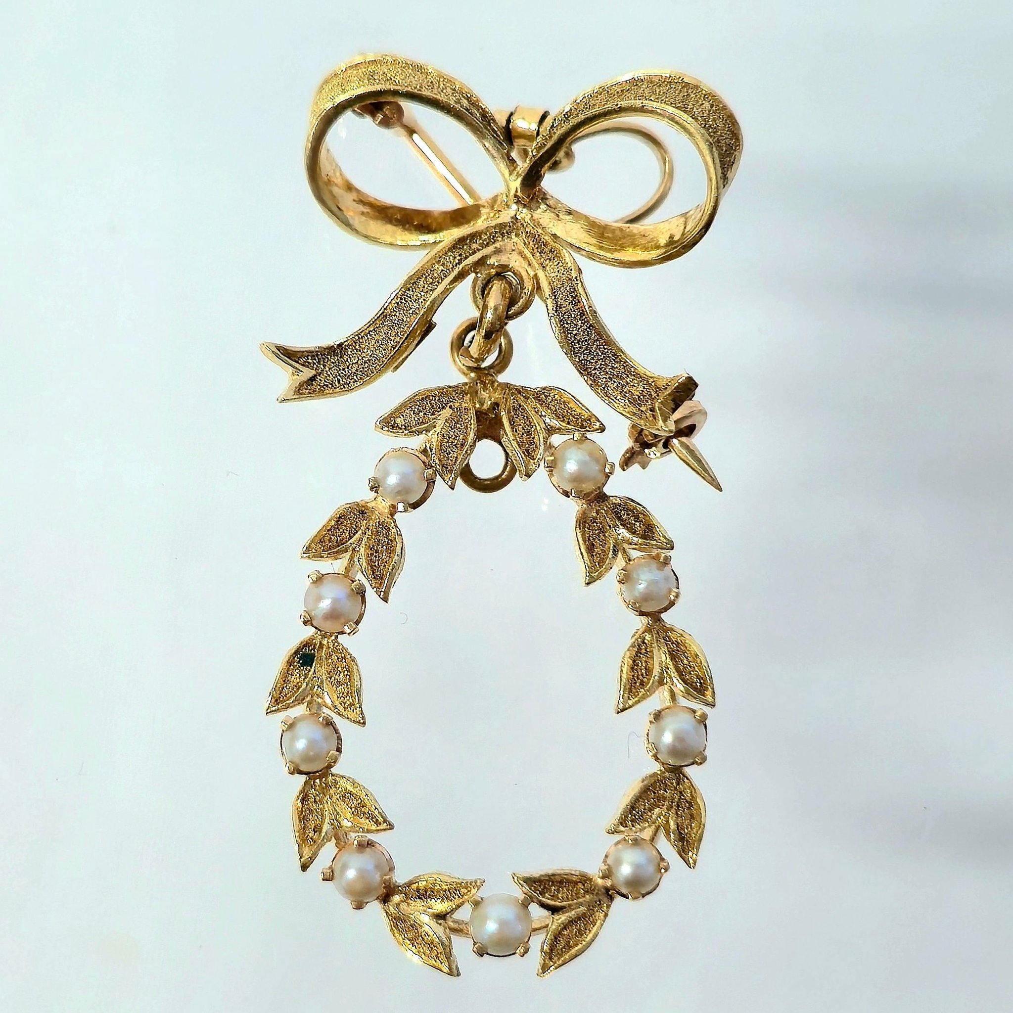 Vacker 18K Hänge / Brosch m.. | Köp från TrolletsLoppis på Tradera ...