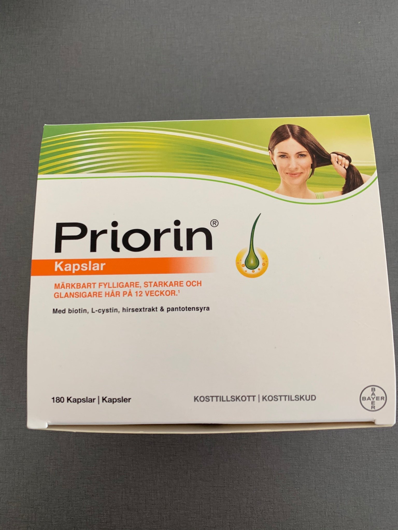 Priorin Kapslar, 180 Kapslar, kosttillskott, hår (414044524) ᐈ Köp på ...