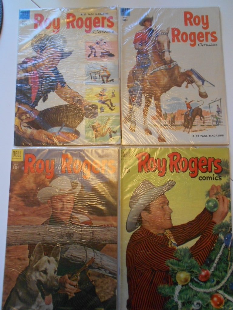 4 ÄLDRE SERIETIDNINGAR ROY ROGERS SAMT BOK I MY.. | Köp på Tradera ...