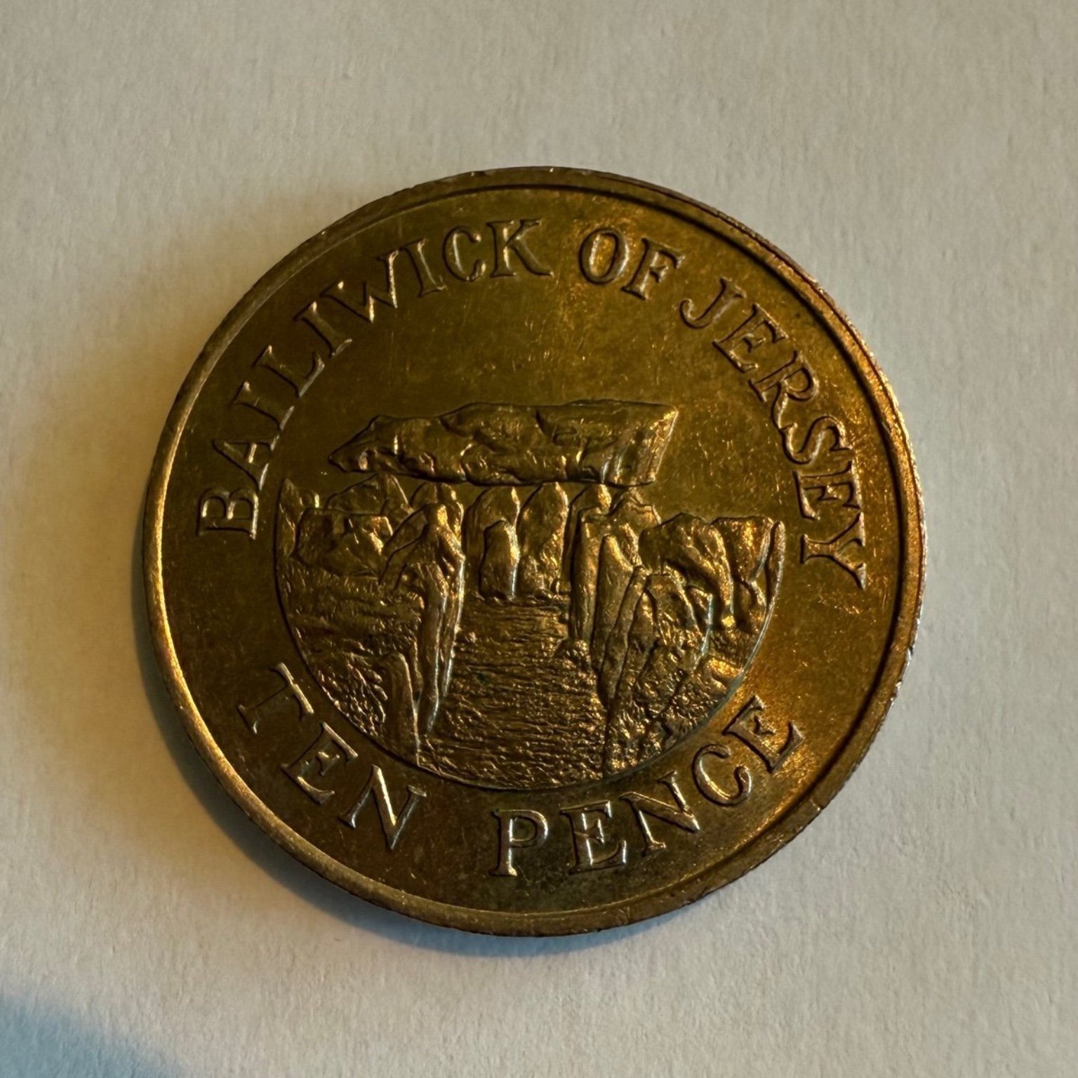 Bailiwick of Jersey - 10 Pence - 1989 | Köp på Tradera (709597704)