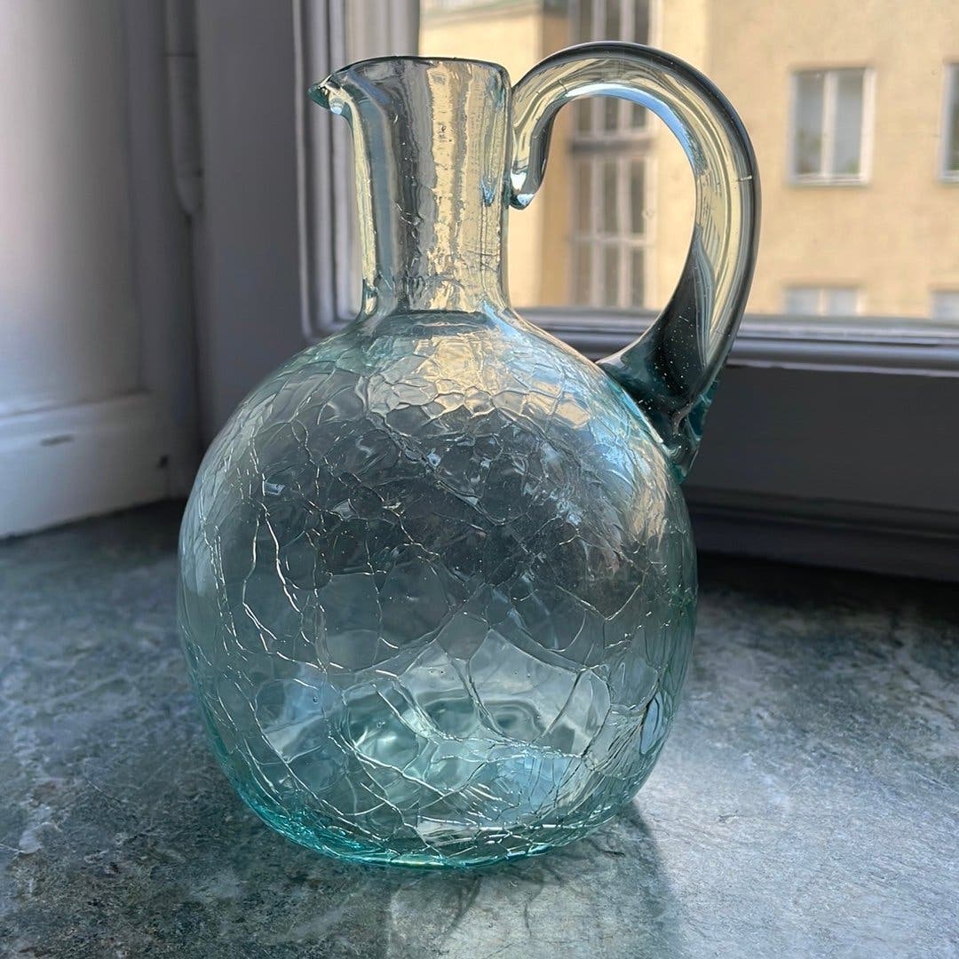 Vacker användbar solitär prydnad ljust grönt kr.. | Köp på Tradera ...
