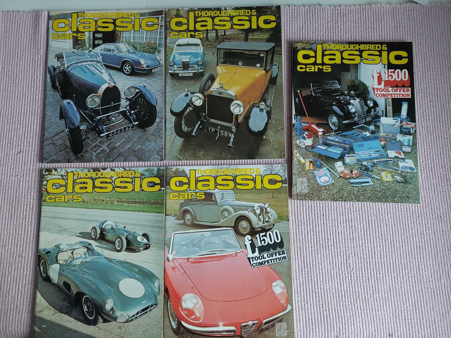 Thoroughbred Classic Cars 5 nummer 1980 | Köp på Tradera (618664572)