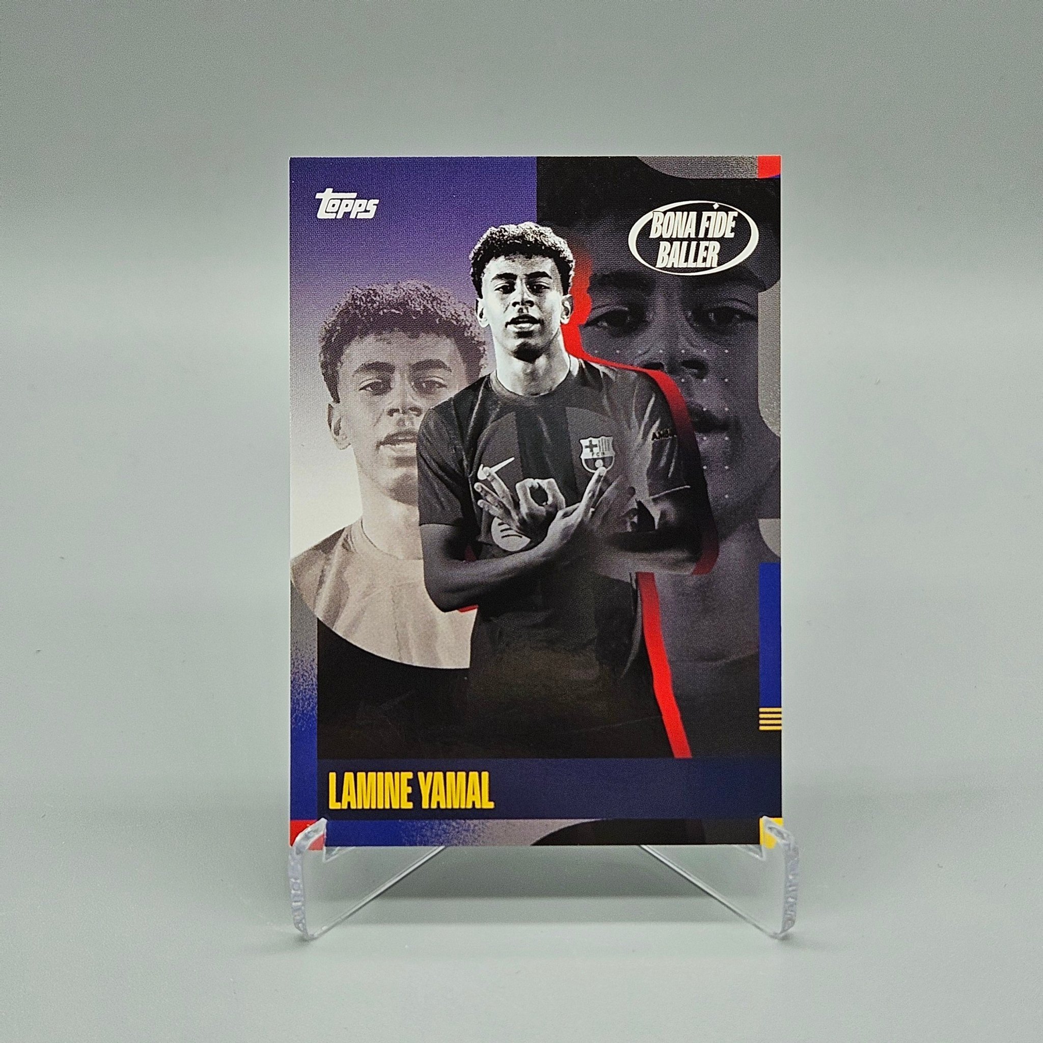 Lamine Yamal - Topps Bona Fide Baller - FC Barc.. | Köp på Tradera ...