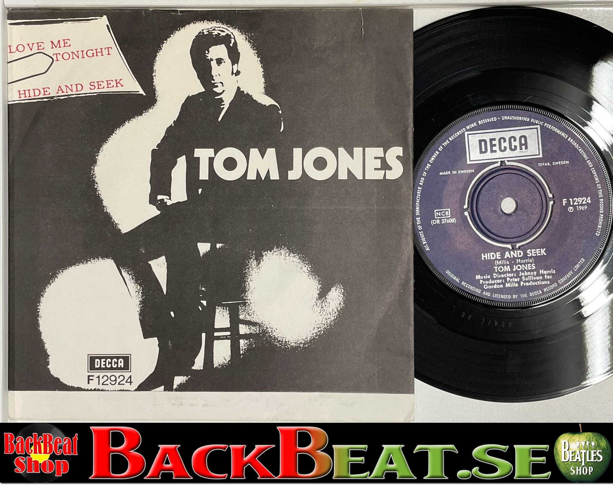 TOM JONES - LOVE ME TONIGHT / HID.. | Köp från backbeat på Tradera ...