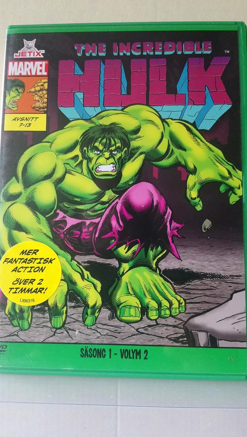 The incredible hulk, Säsong .. | Köp från Nyabananamoon på Tradera ...