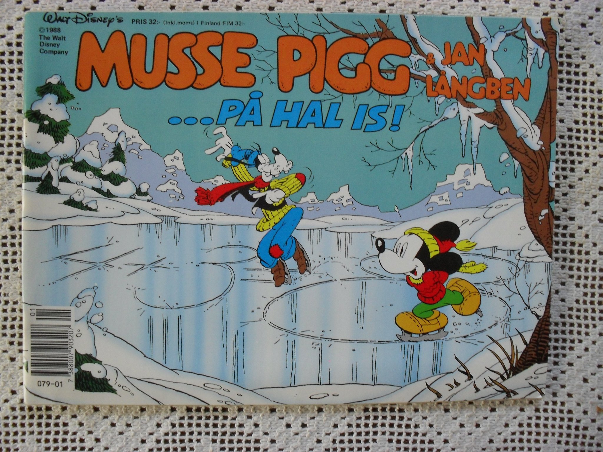 Musses Pigg på hal is! - Walt Disney - 1988 sse.. | Köp på Tradera ...