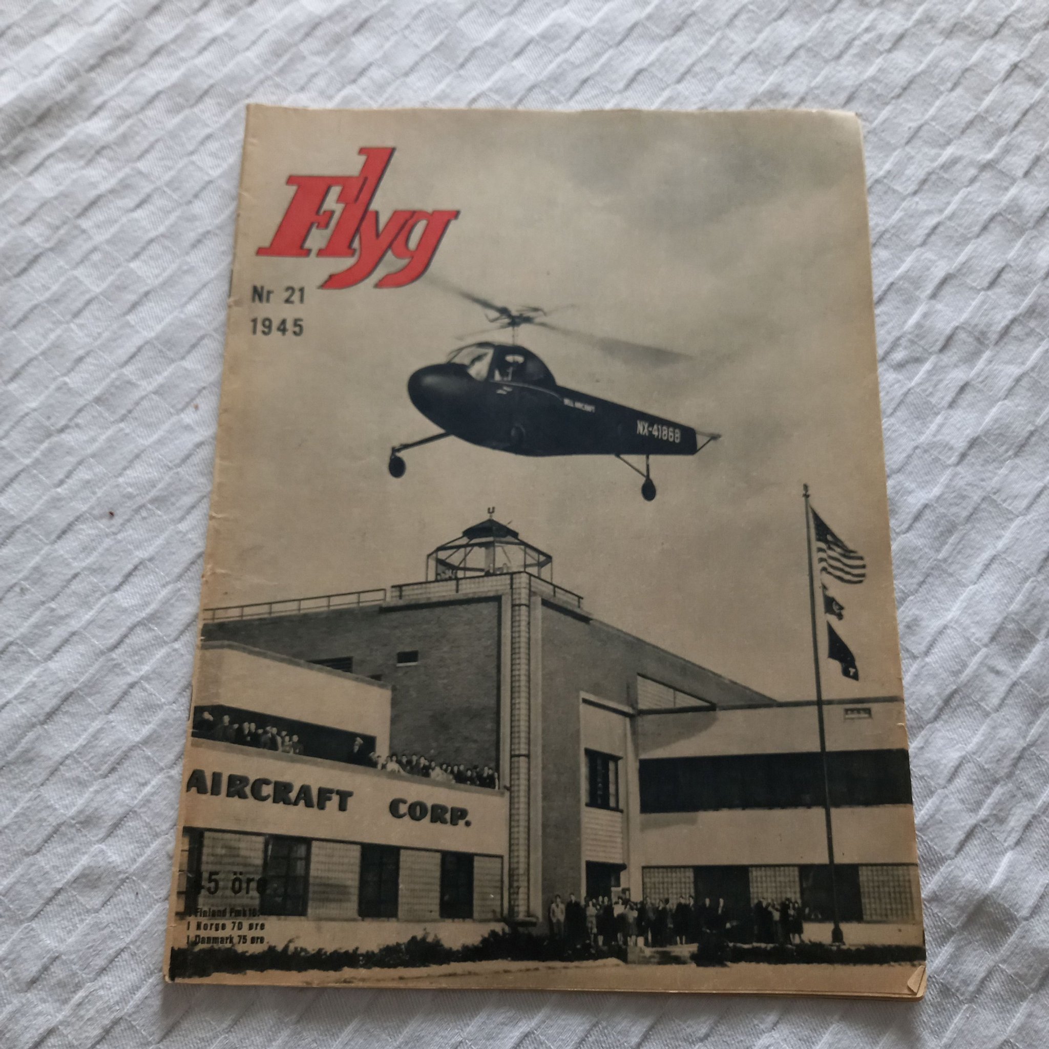 Flyg 1945 Nr 21 | Köp på Tradera (718162720)
